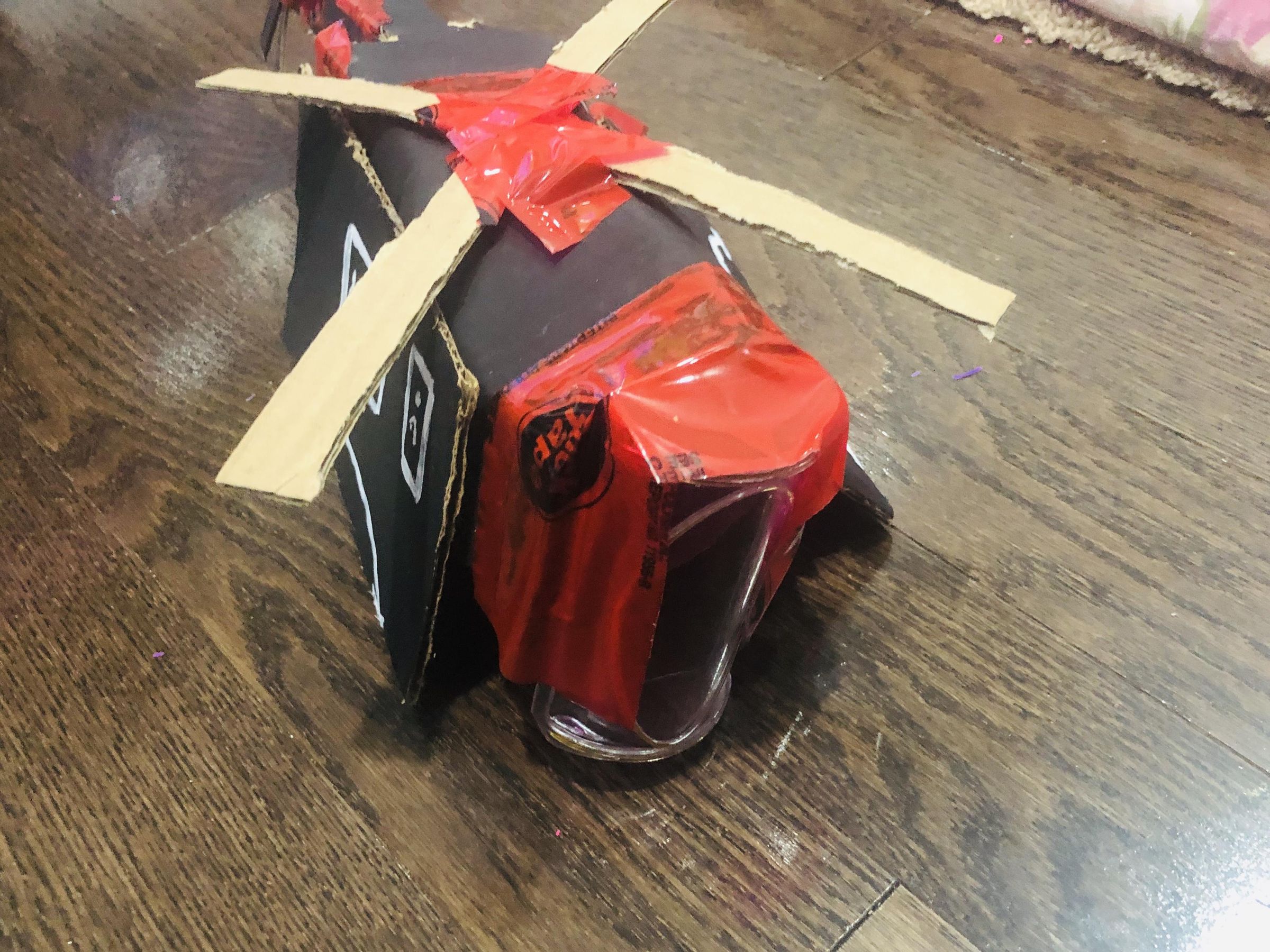 Cardboard Helicopter Model : 5 Steps - Instructables