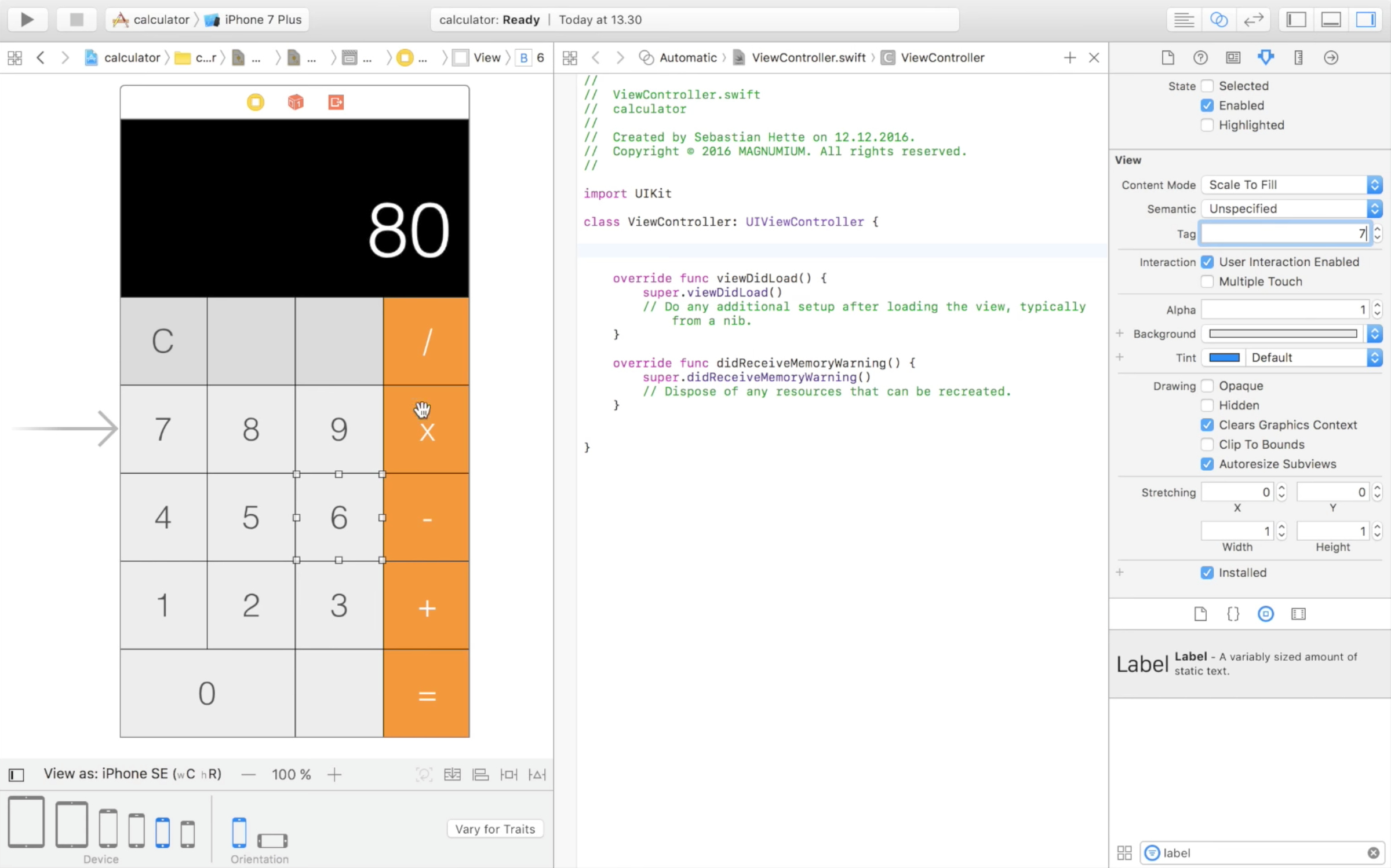 How to Make a Calculator in Xcode Using Swift : 9 Steps - Instructables