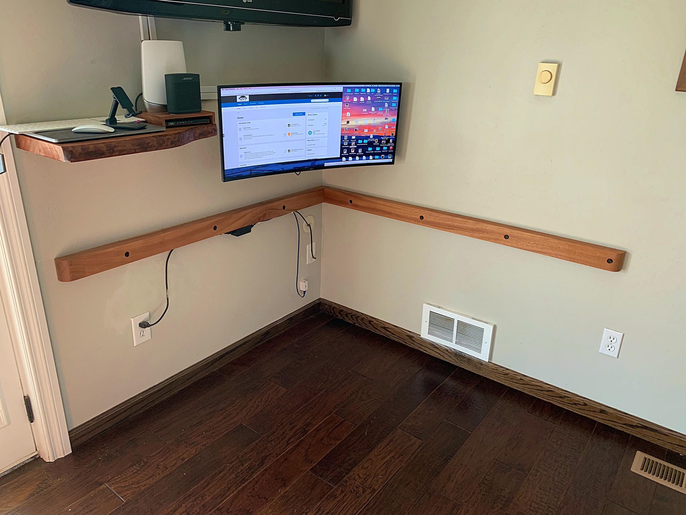 Corner Office Desk : 30 Steps (with Pictures) - Instructables