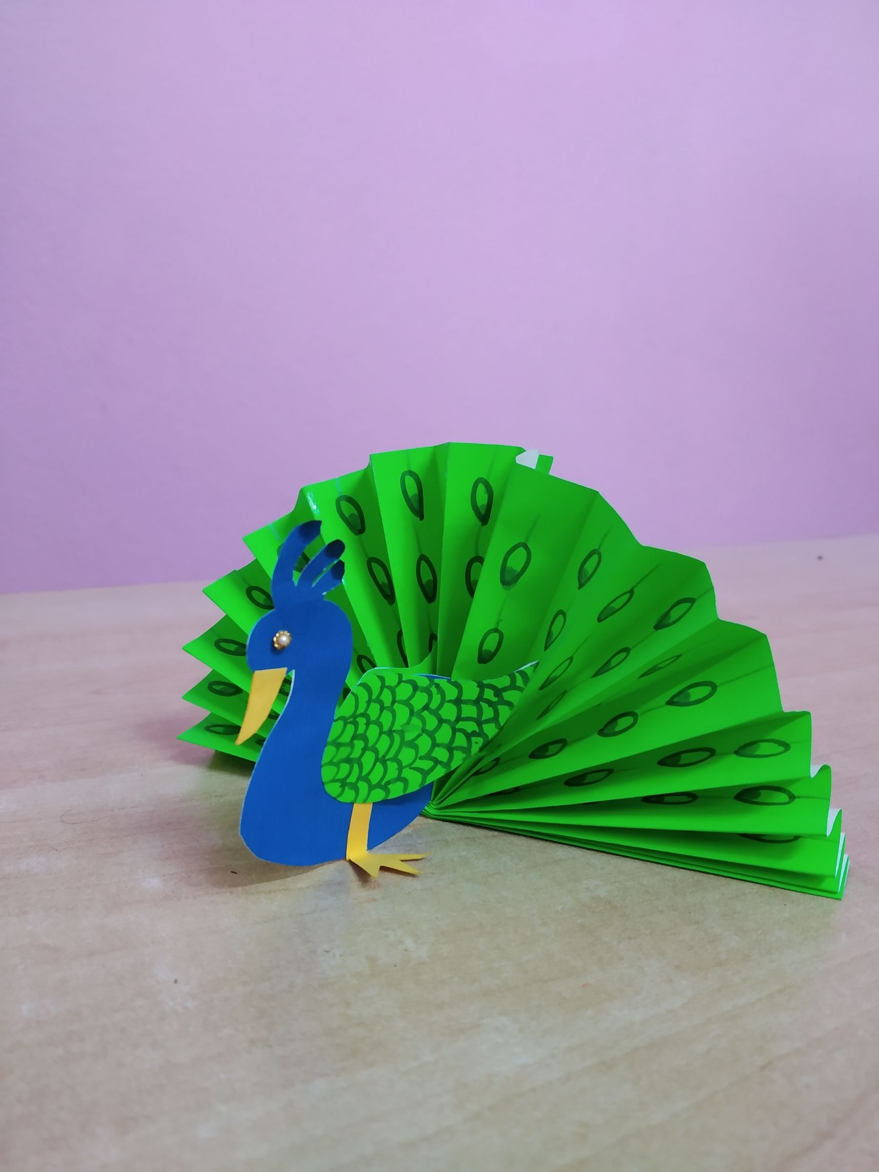 How to Make Peacock DIY (paper Craft) : 5 Steps (with Pictures ...