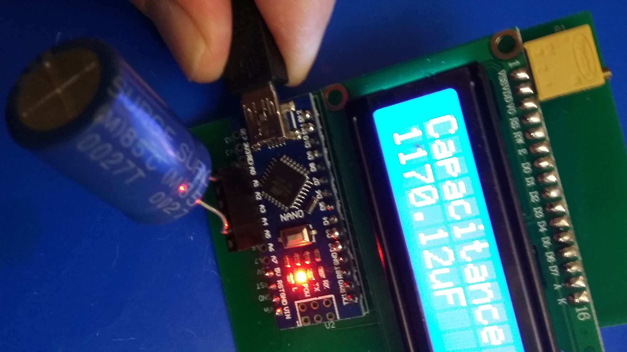 Arduino Nano Capacitance Meter : 8 Steps (with Pictures) - Instructables