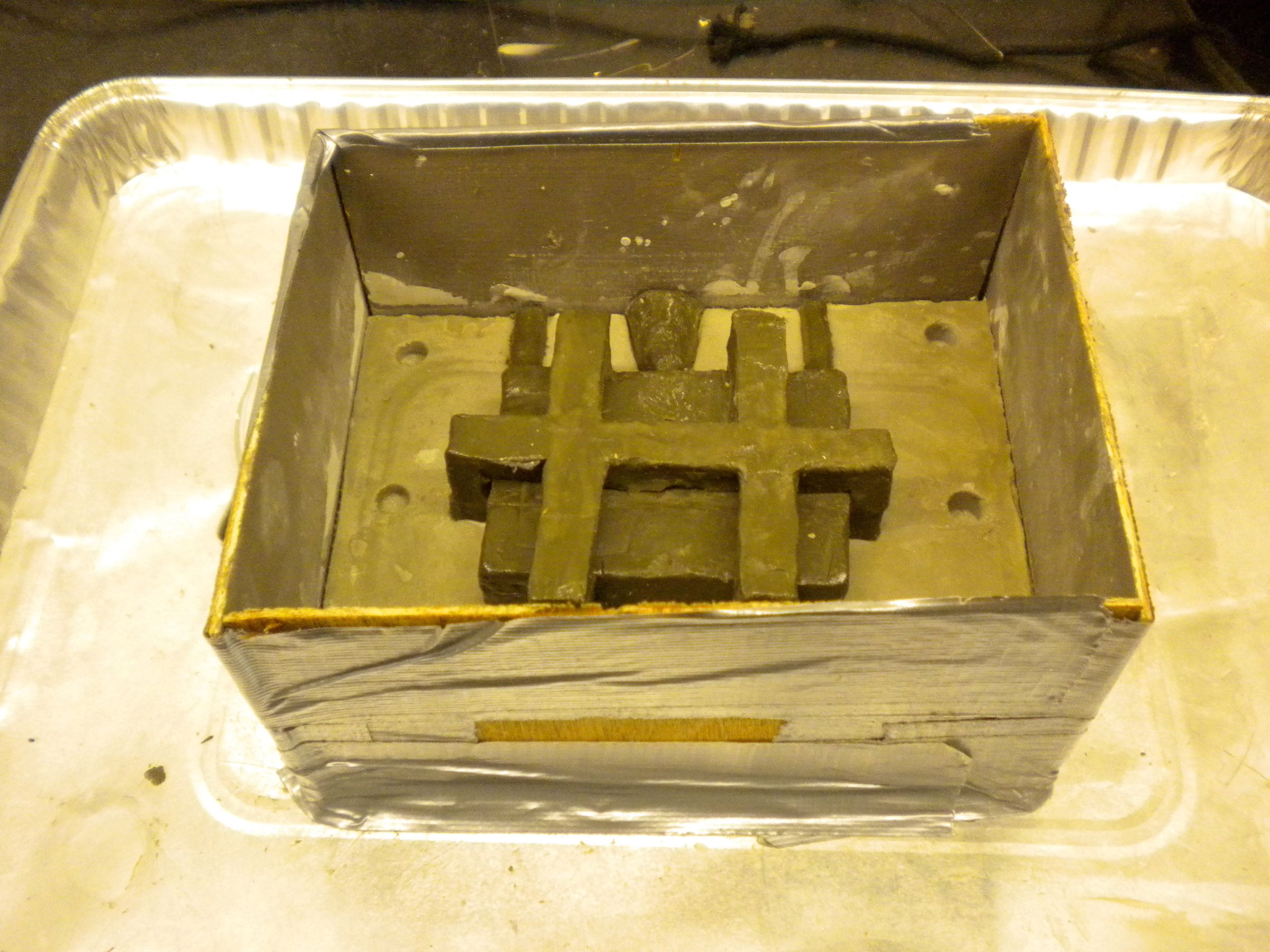 Making a Silicone and Ultracal Matrix Mold : 20 Steps - Instructables