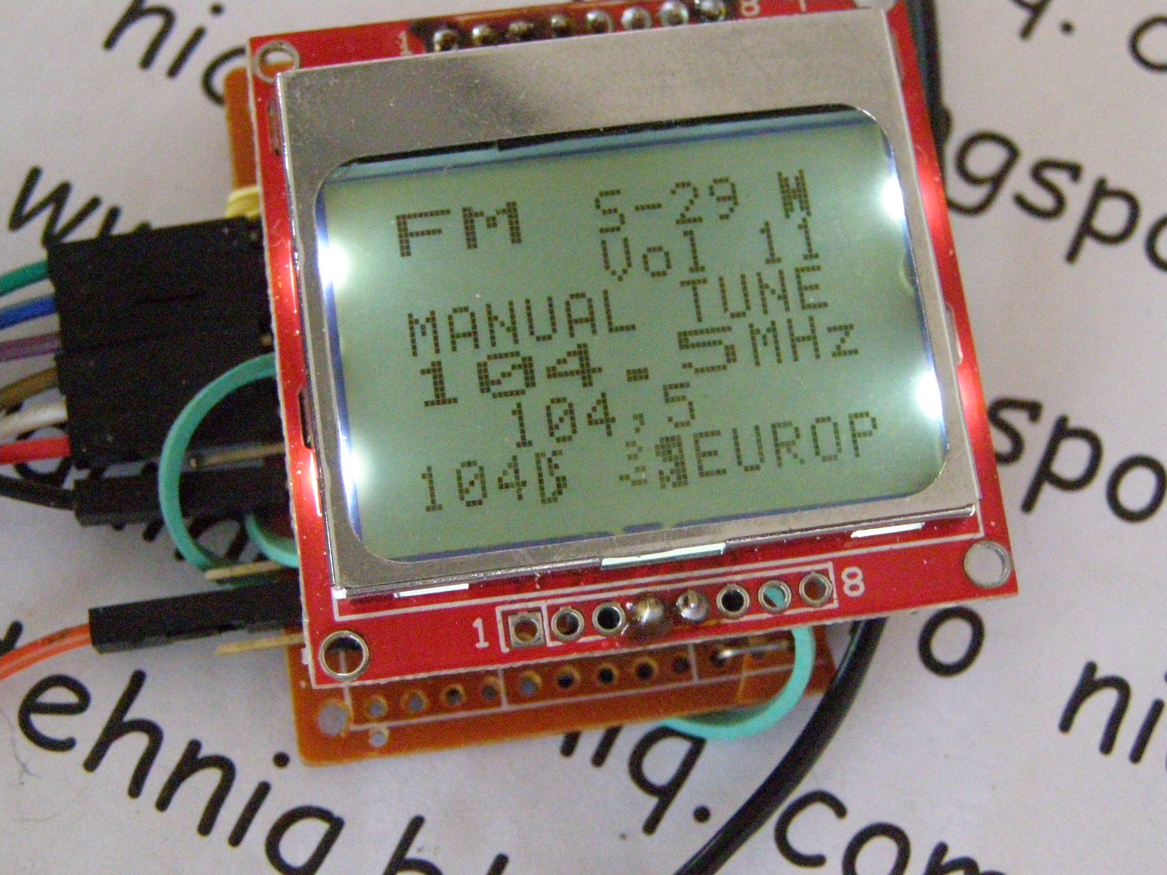 RDA5708 FM Radio With Arduino : 4 Steps (with Pictures) - Instructables