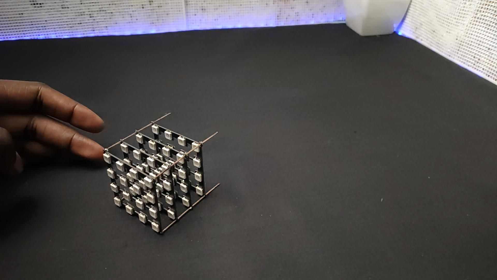 RGB LEDCUBE Using NEOPIXEL LEDs and PCB : 11 Steps - Instructables