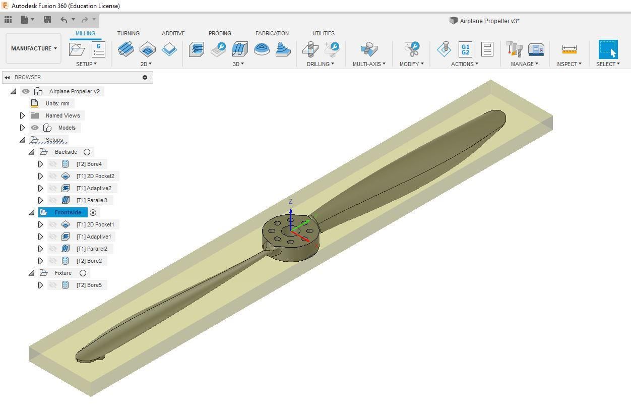CNC Machined Airplane Propeller : 5 Steps - Instructables