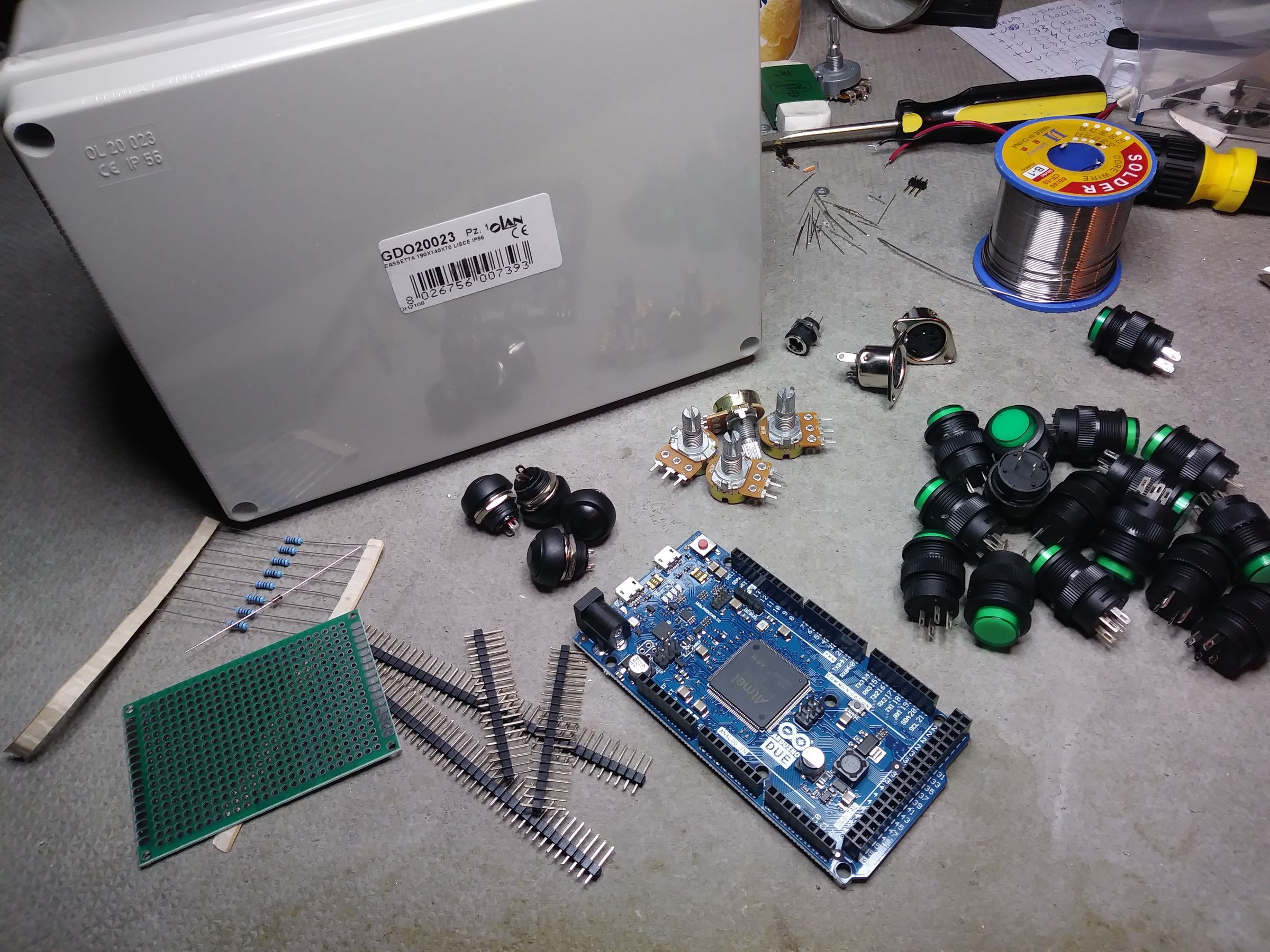 Arduino MIDI Rhythm Section Sequencer : 8 Steps (with Pictures ...