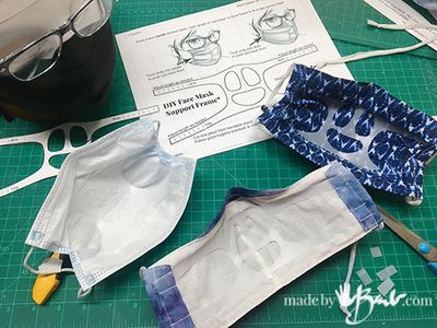 DIY Face Mask Support Frame : 5 Steps (with Pictures) - Instructables