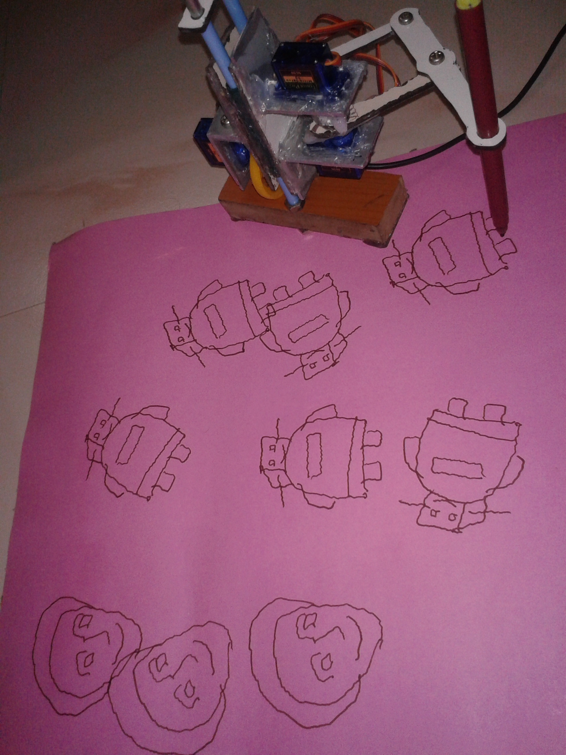 Cute Drawing Buddy V1, SCARA Robot - Arduino : 20 Steps (with Pictures ...