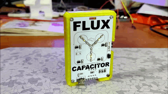 Flux Capacitor PCB Badge : 10 Steps (with Pictures) - Instructables