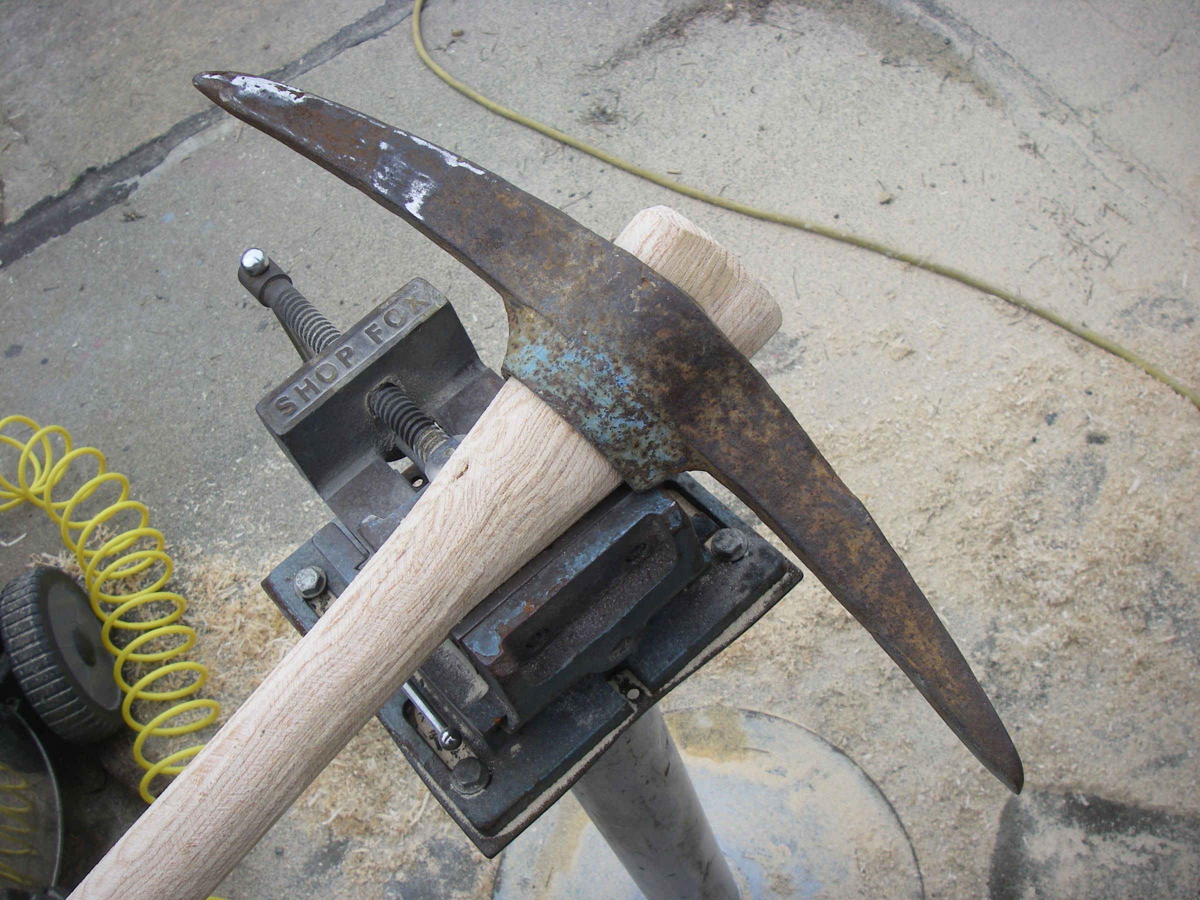 Make a Pick Handle From Scrap Hardwood : 10 Steps (with Pictures ...