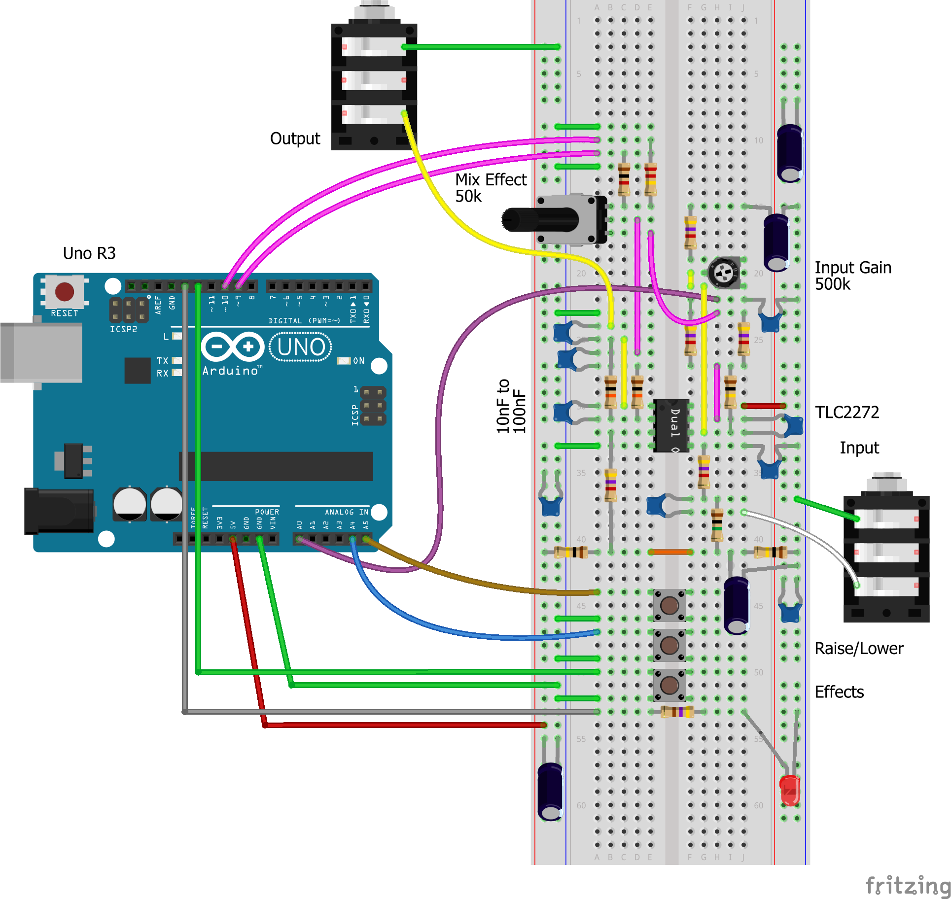 ATMega1284P Guitar and Music Effects Pedal : 6 Steps (with Pictures ...