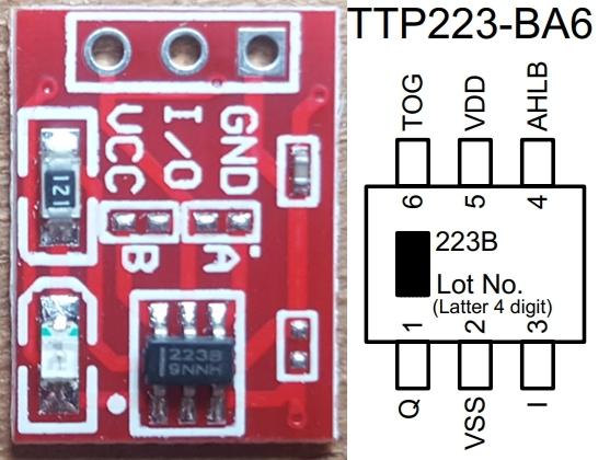 How to Use Touch Sensor TTP-223B : 4 Steps - Instructables