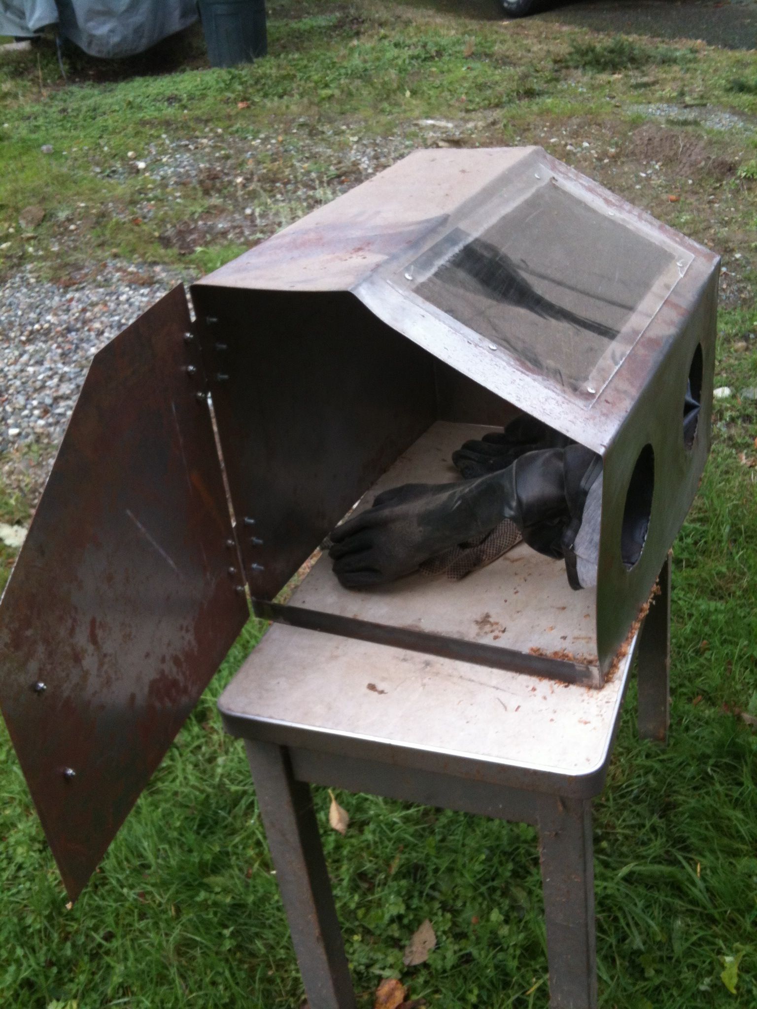 DIY Sandblast Cabintet : 6 Steps (with Pictures) - Instructables