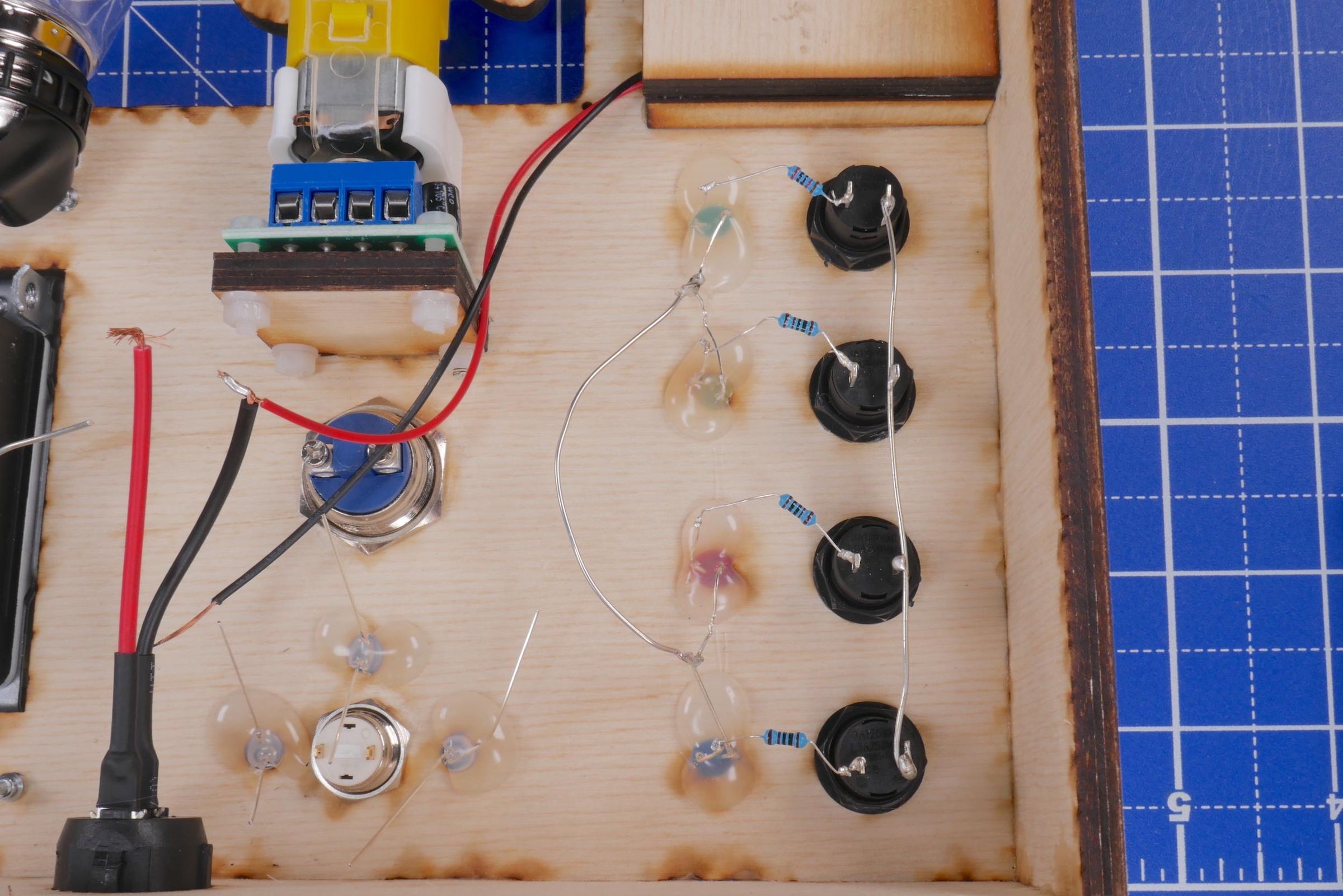Busy Button Box - Montessori-style Electronic Board Toy for Toddlers ...