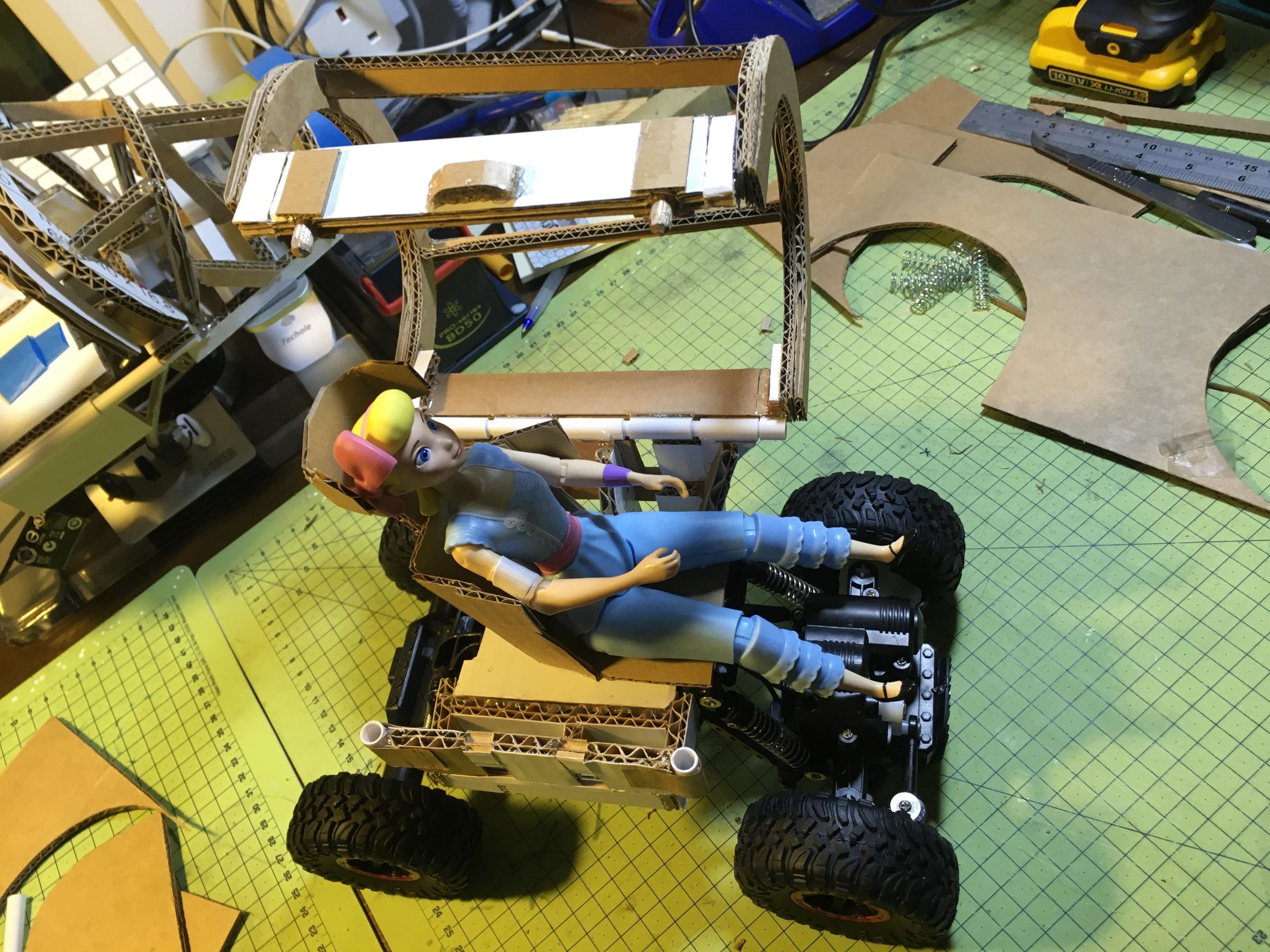 Bo Peep's Skunk Mobile - Remote Control Plushy : 77 Steps (with ...