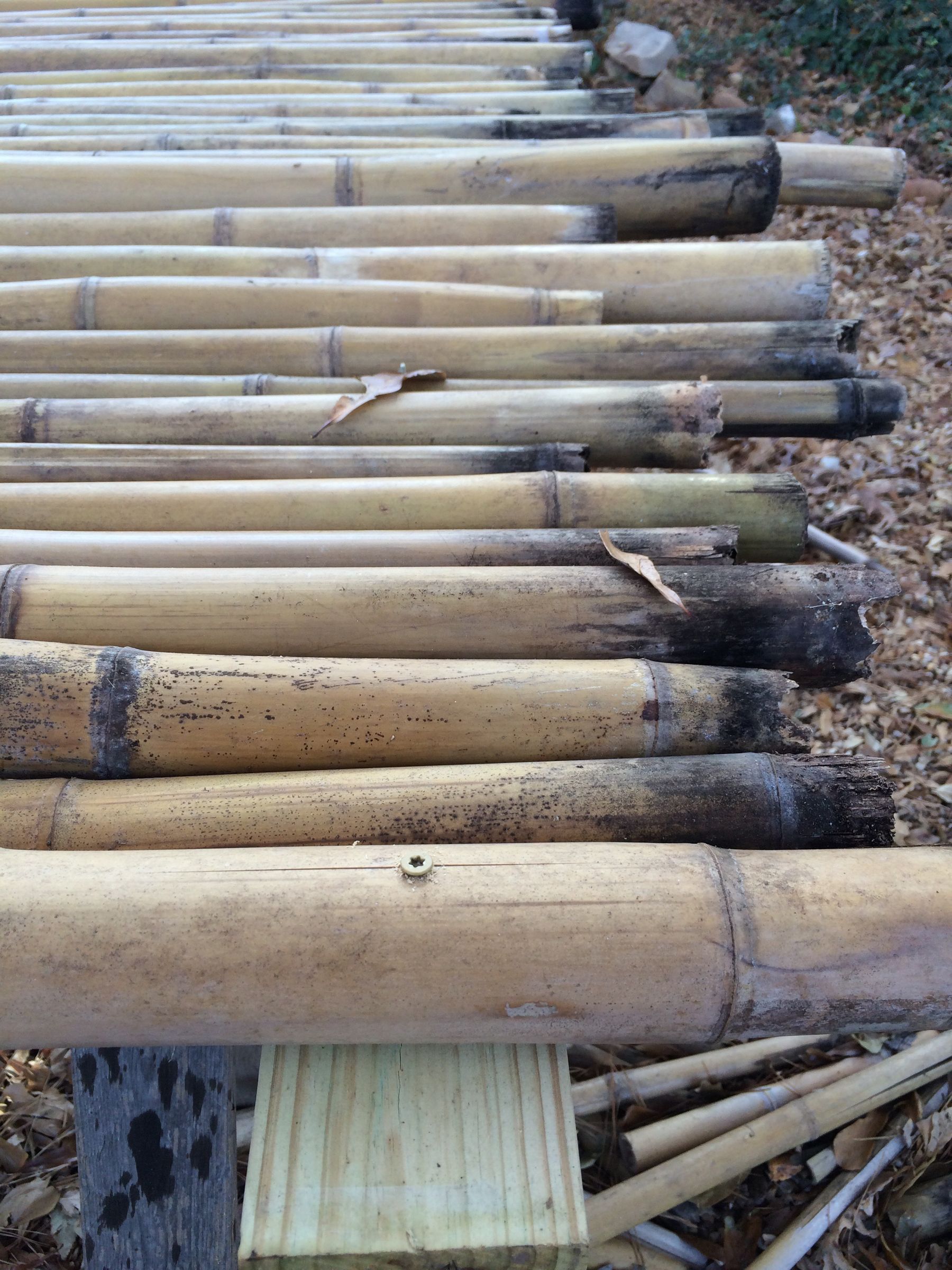 Bamboo Fence : 41 Steps (with Pictures) - Instructables
