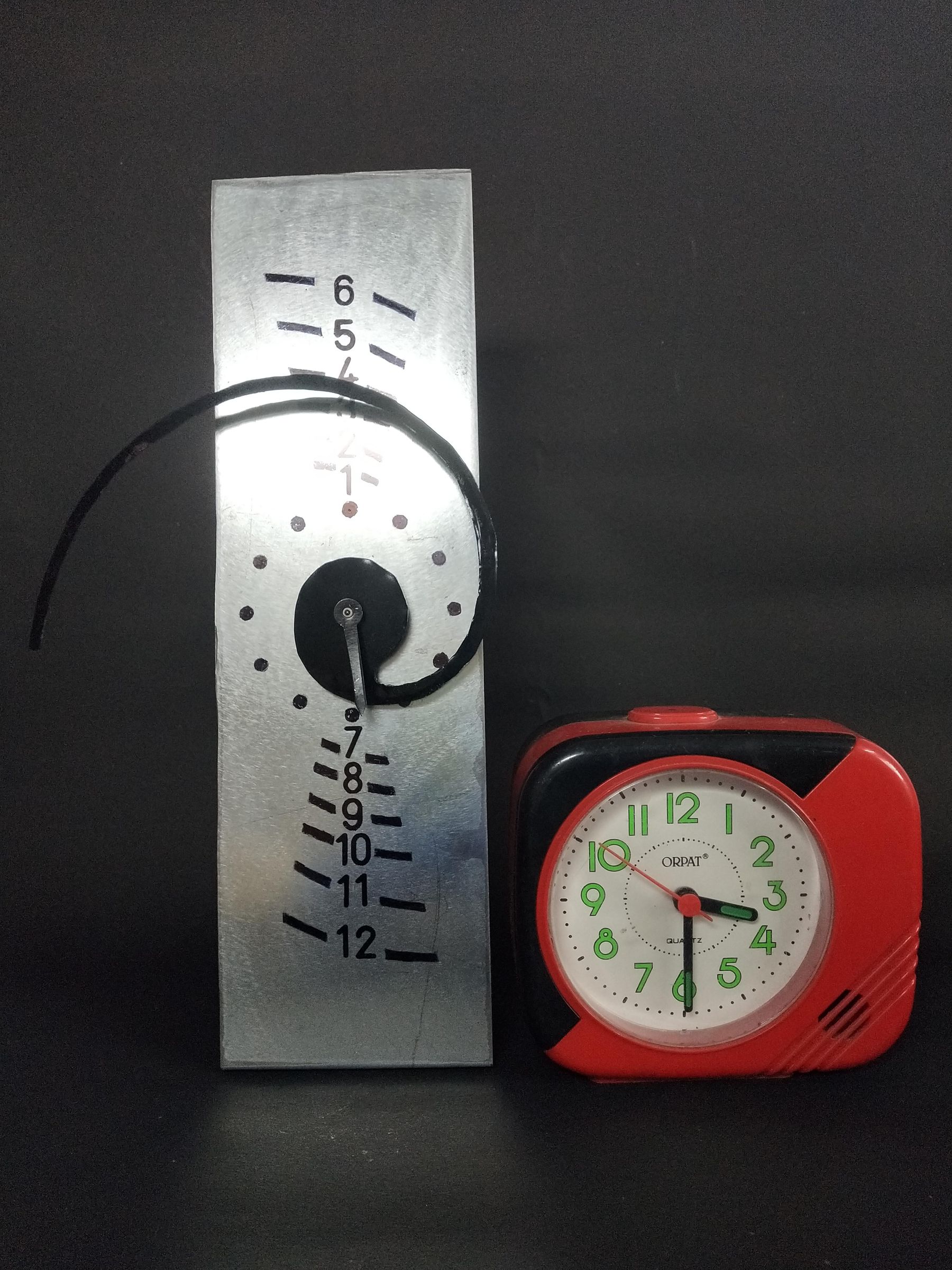 Fibonacci Spiral Clock : 11 Steps (with Pictures) - Instructables