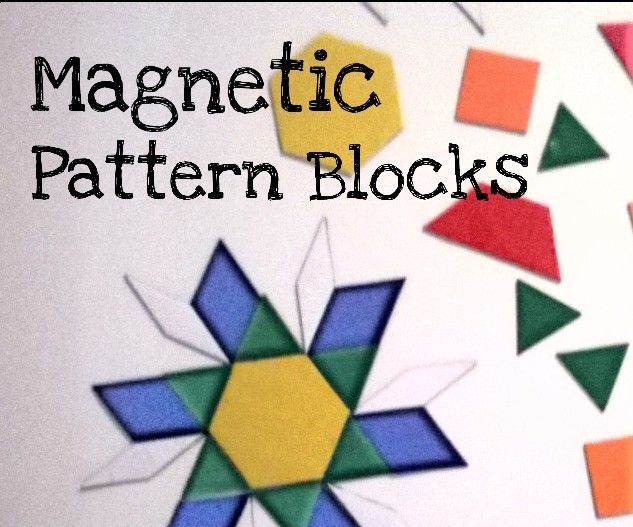 Magnetic Pattern Blocks : 6 Steps - Instructables