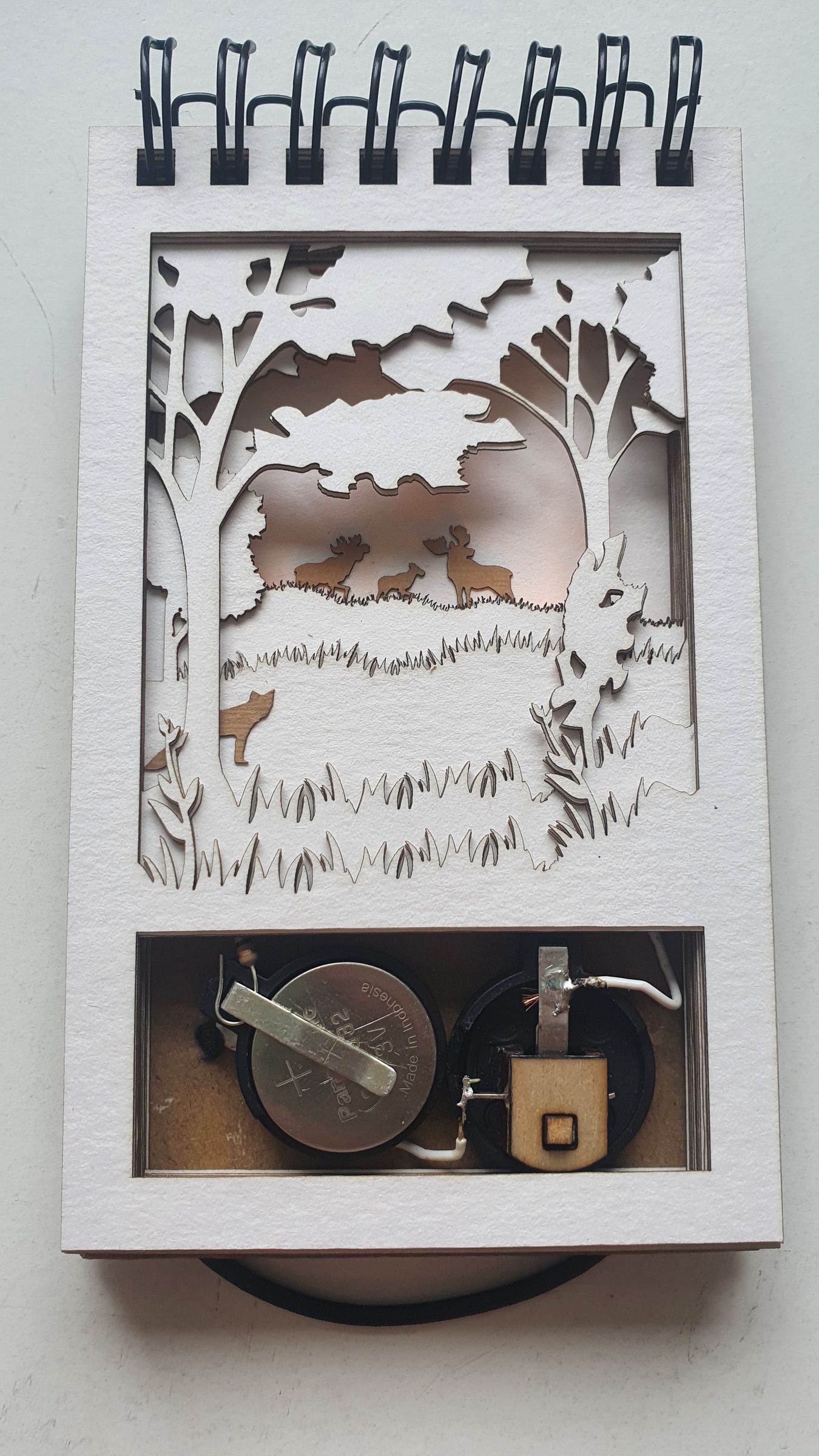 Make a Shadow Box Out of Your Notebook : 6 Steps (with Pictures ...