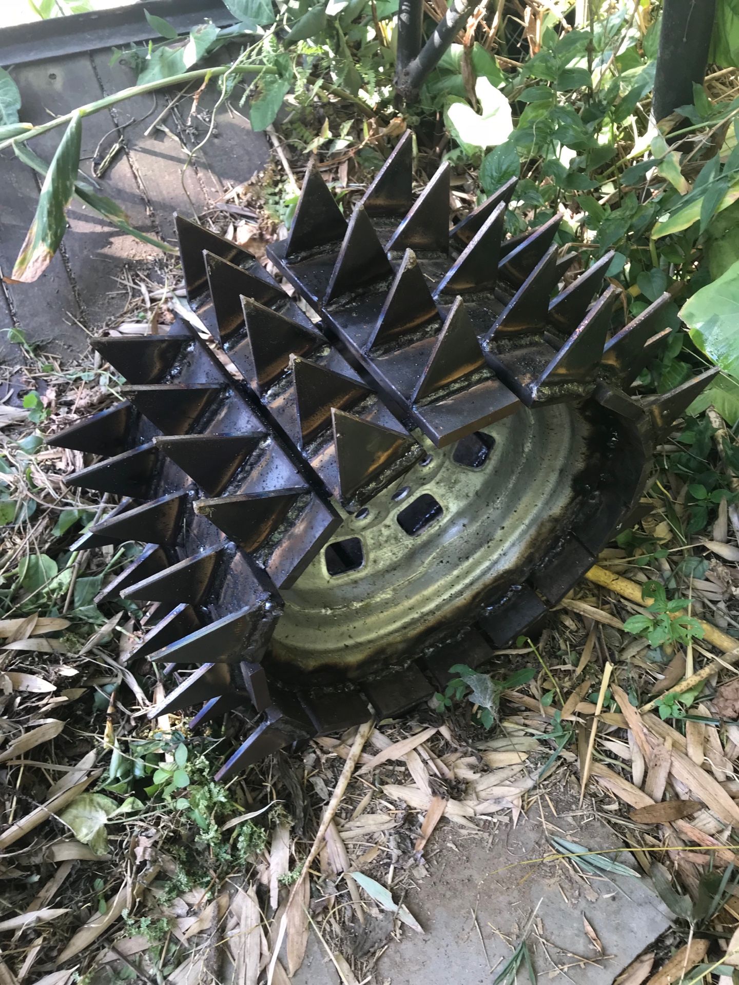 Lawn Aerator Wheel : 3 Steps - Instructables