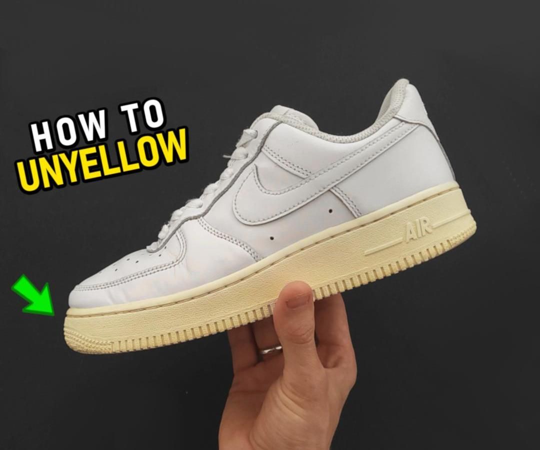 How to Unyellow Your Sneaker Sole : 9 Steps (with Pictures) - Instructables