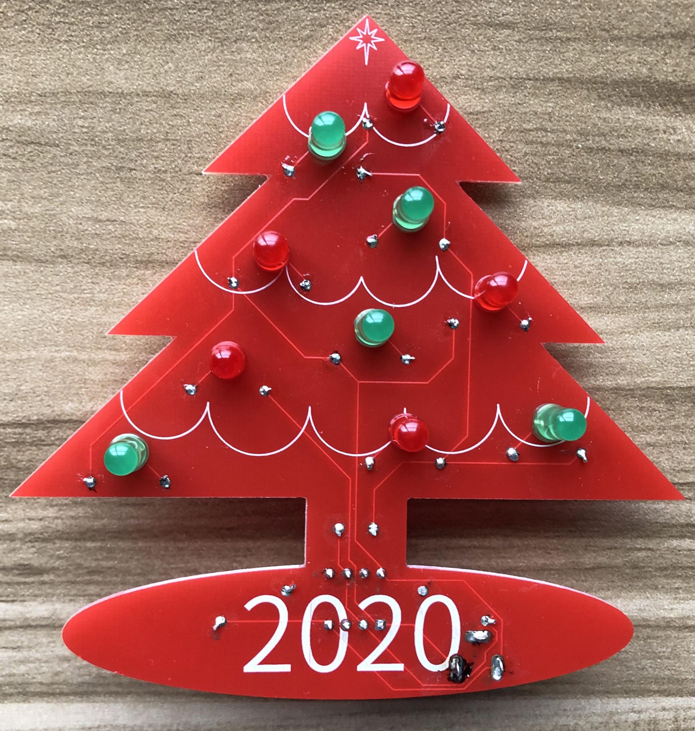 PCB Flashing Tree Decoration : 5 Steps (with Pictures) - Instructables