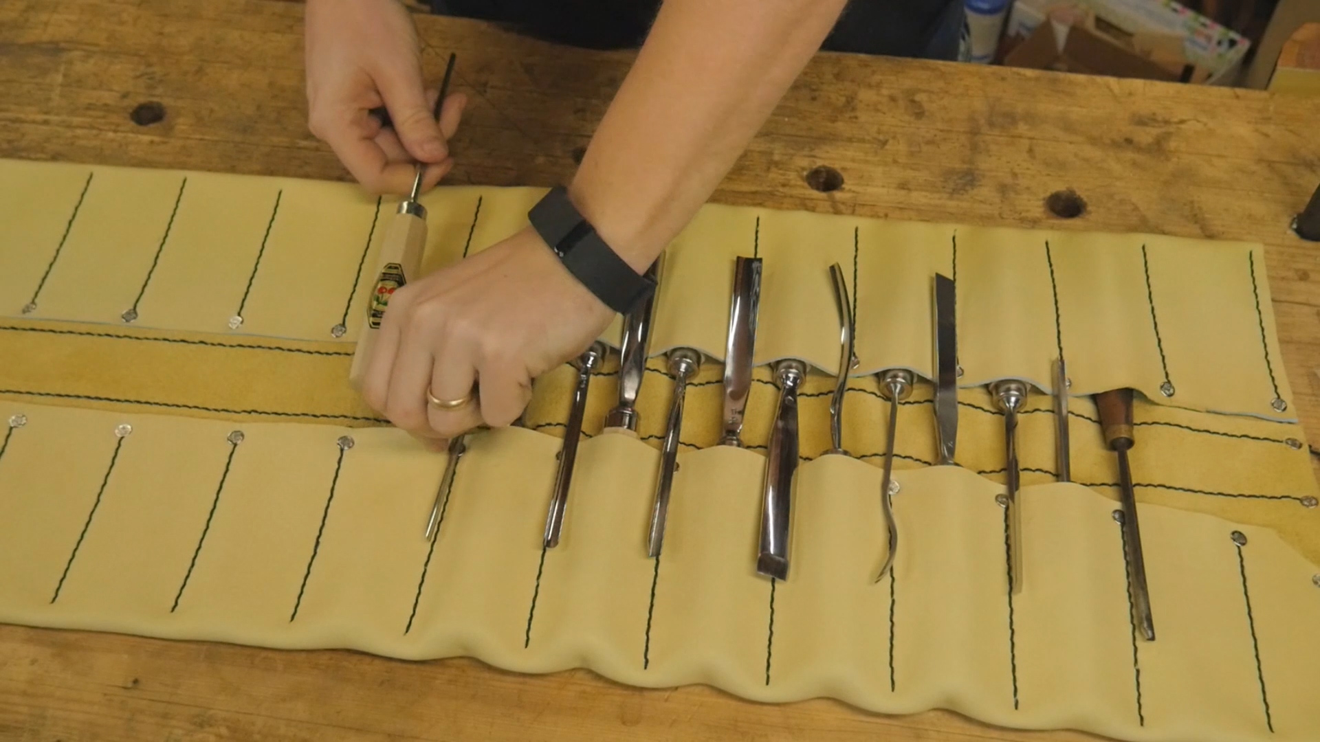 Make a Leather Tool Roll : 6 Steps (with Pictures) - Instructables