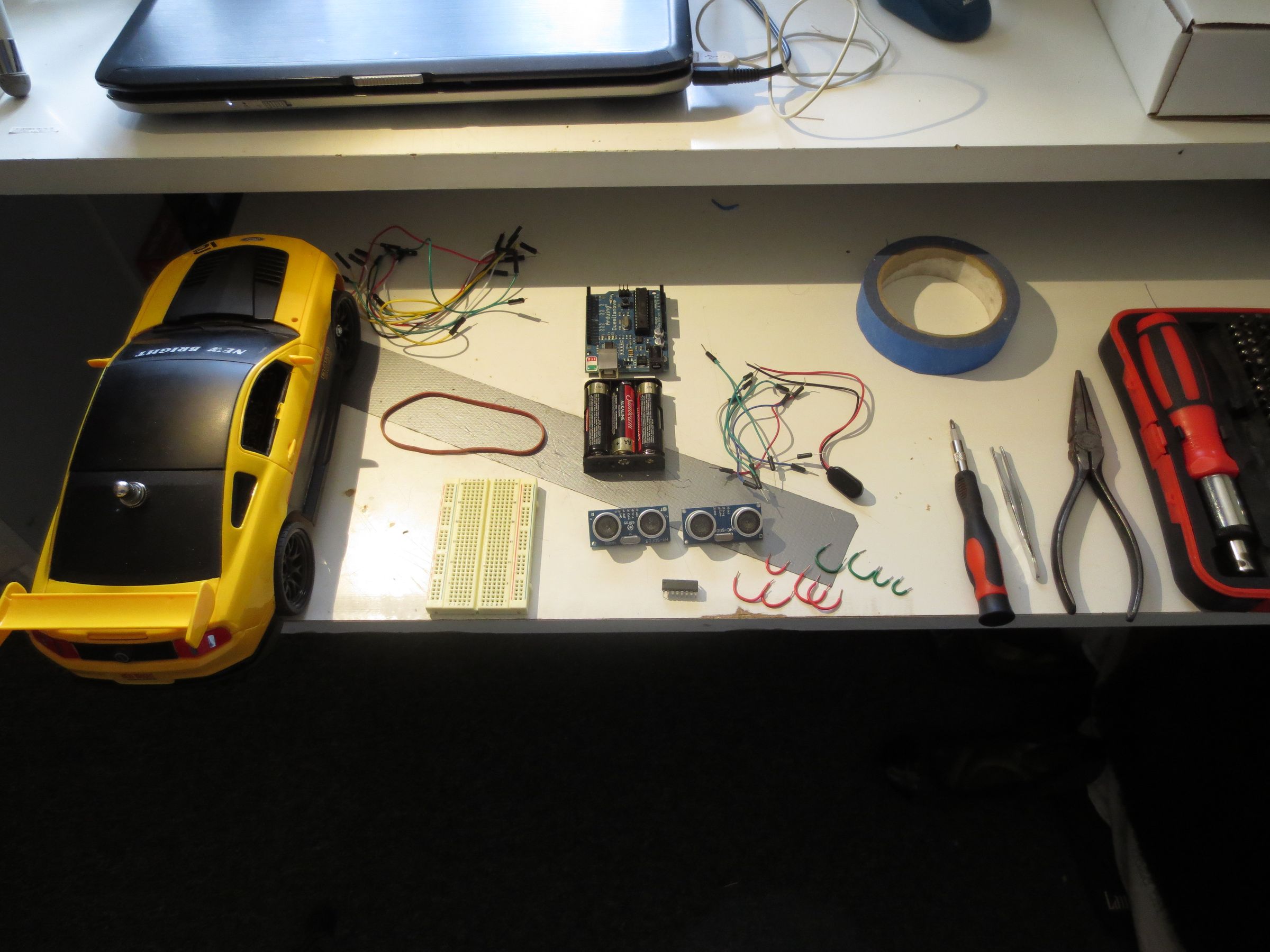 Wall Following Robot Car : 16 Steps - Instructables