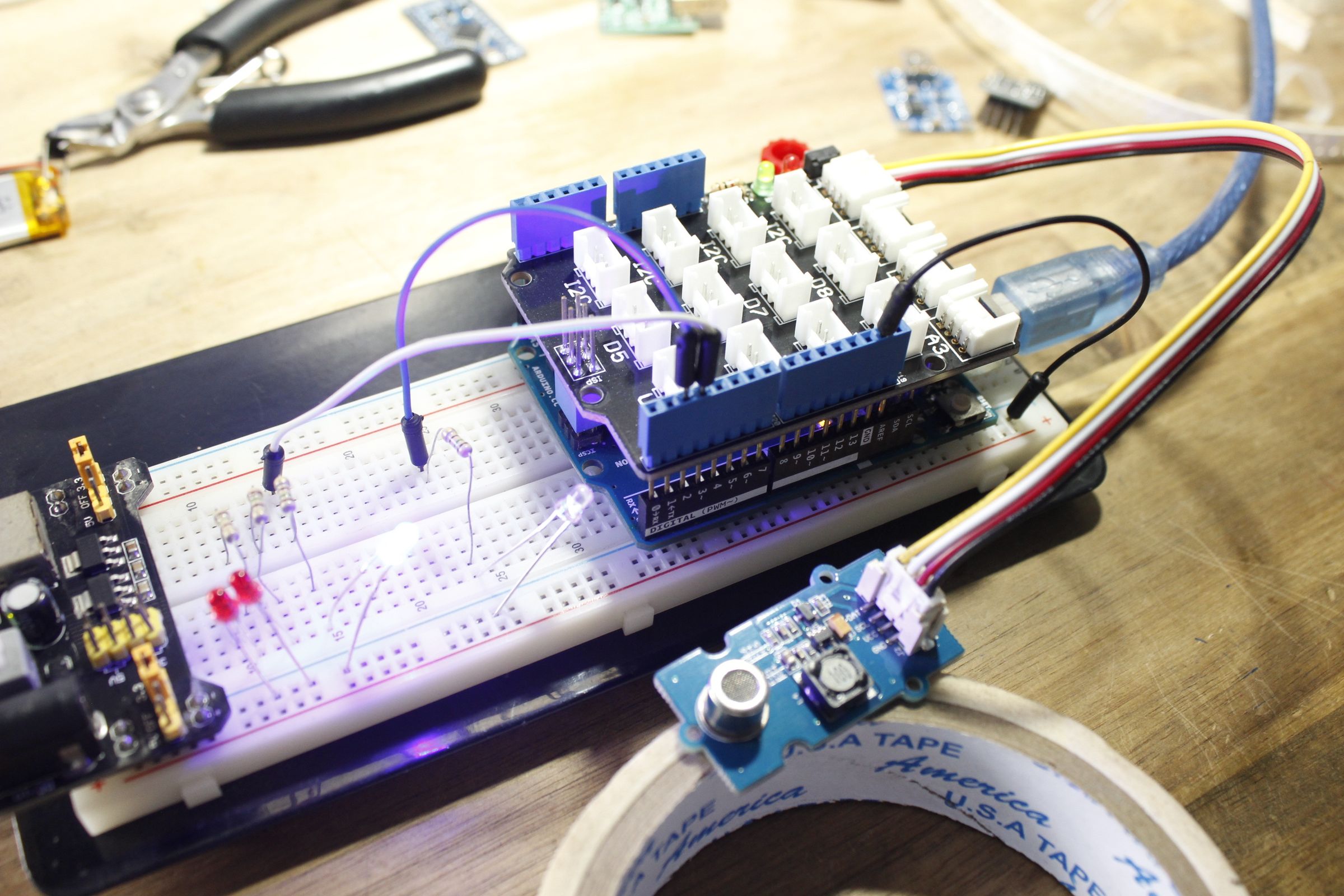 UV Meter & Breathalyzer Keychain - 3D Printed - IoT Blynk : 28 Steps ...