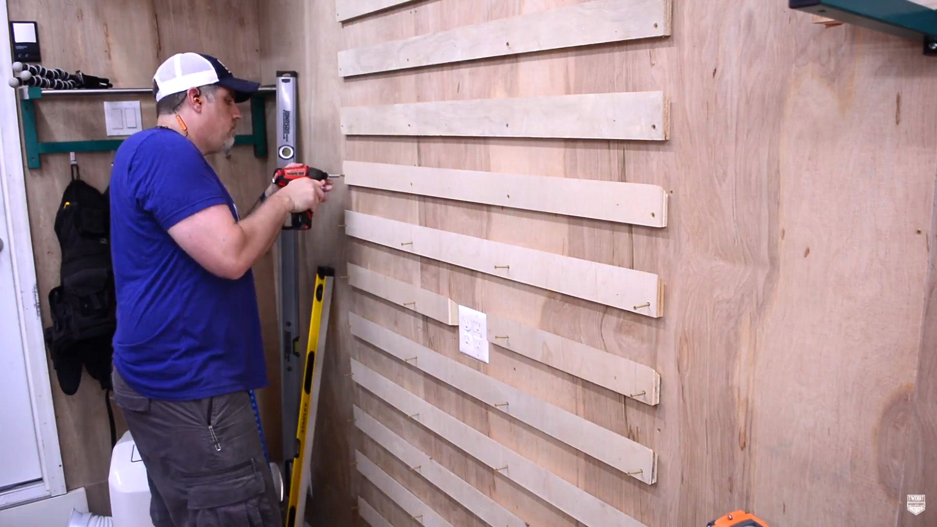 French Cleat Wall With Clamp Racks | How to Build - Woodworking : 28 ...