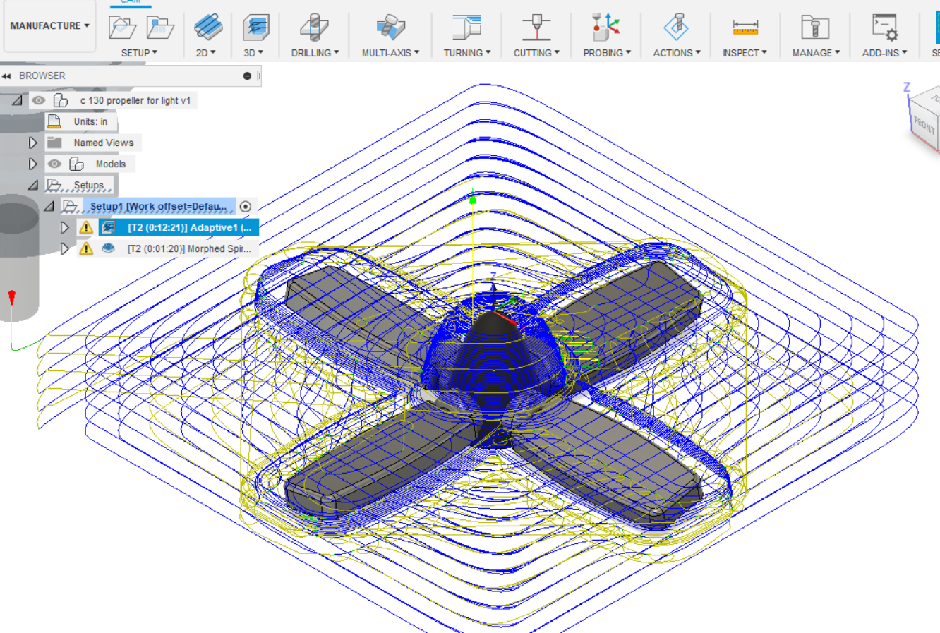 Build an Airplane Light With Fusion 360 and a CNC Machine. : 8 Steps ...