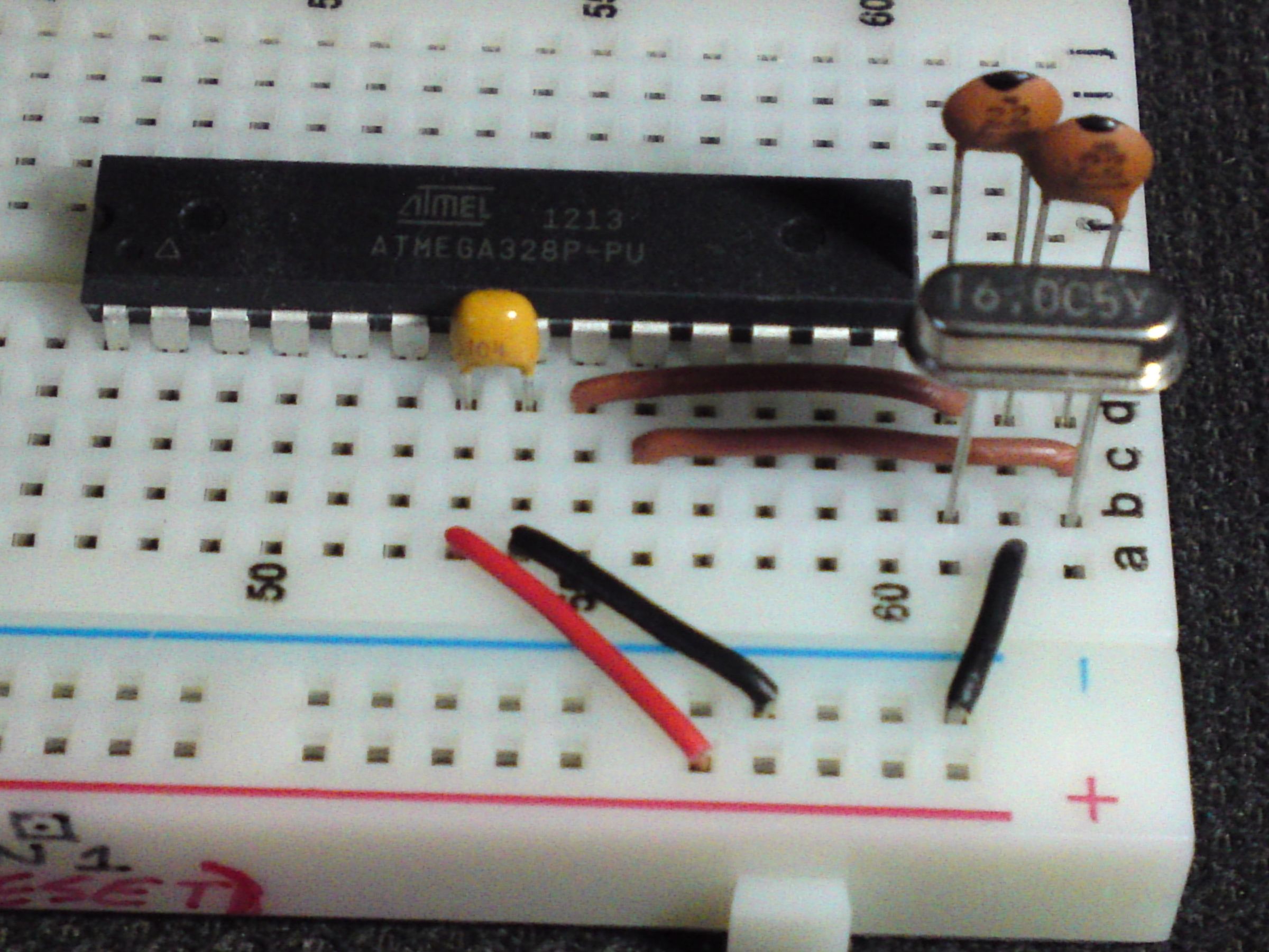 How to Make the Easiest Breadboard Arduino Uno...EVER ! - the Breduino ...