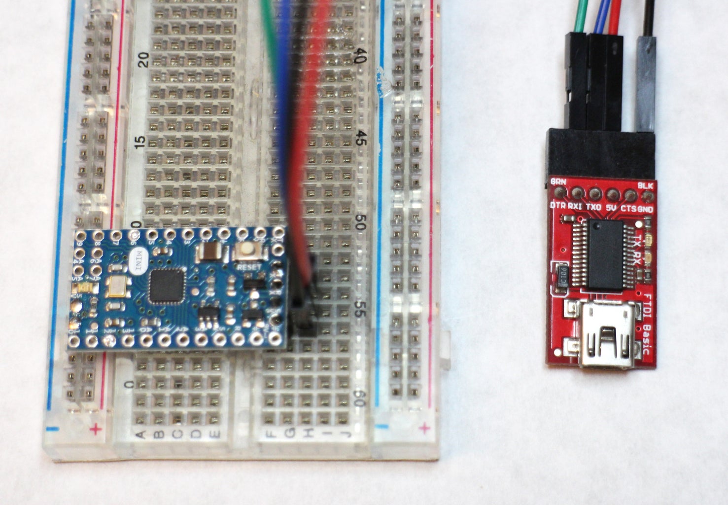 Program Arduino Mini 05 With Ftdi Basic 5 Steps With Pictures Instructables