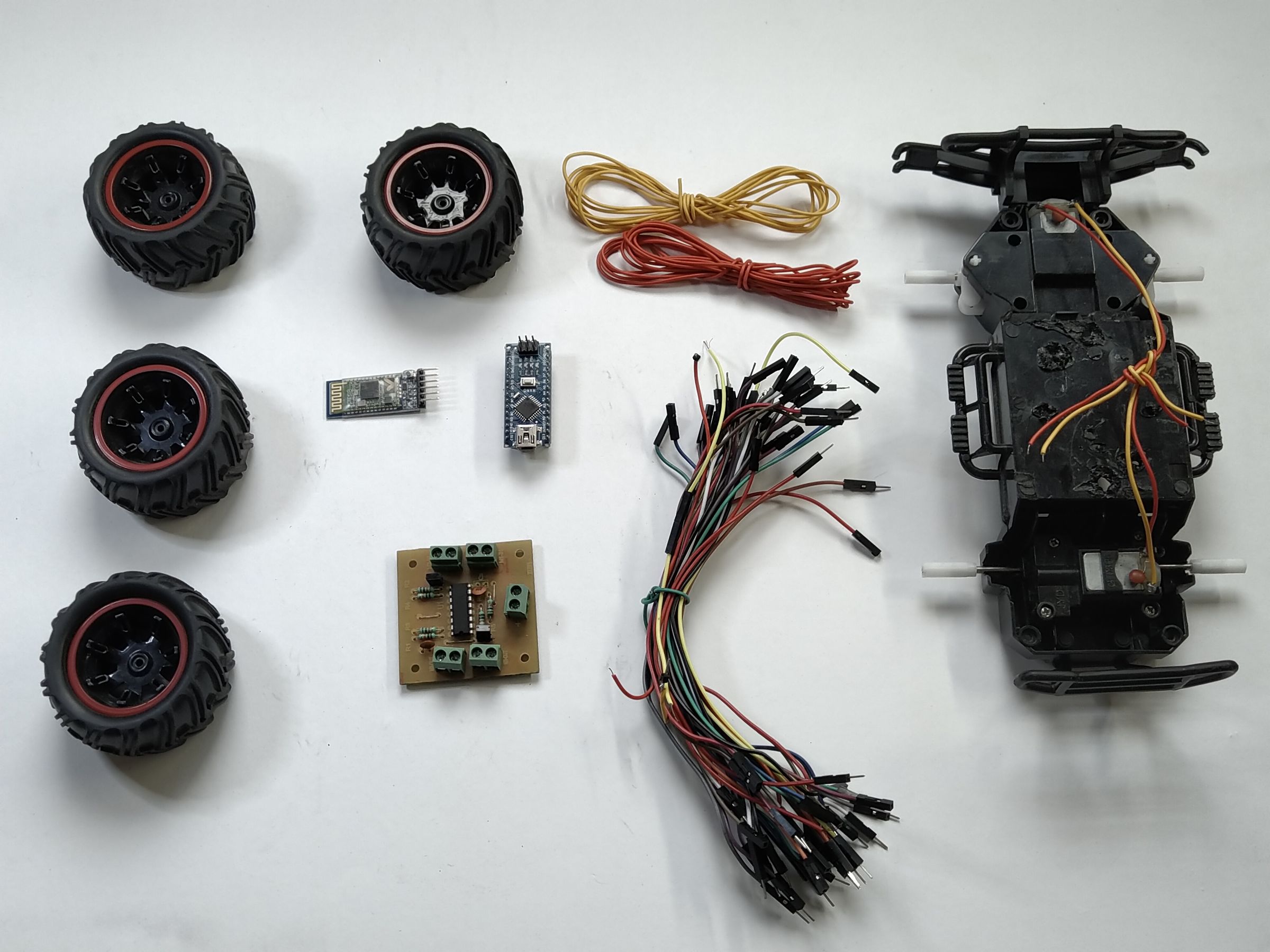 DIY ARDUINO BLUETOOTH CONTROLLED CAR :) : 7 Steps (with Pictures ...