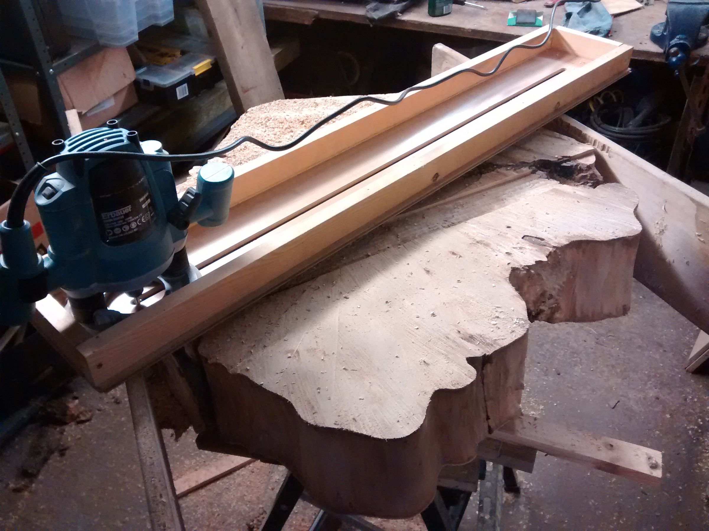 Large Log Slice Table : 9 Steps (with Pictures) - Instructables