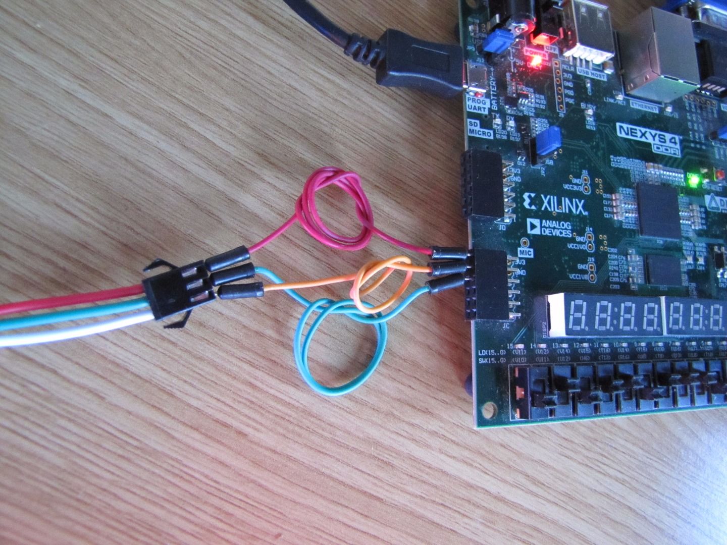 Nexys 4 DDR LED Strip Audio Spectrum : 5 Steps - Instructables