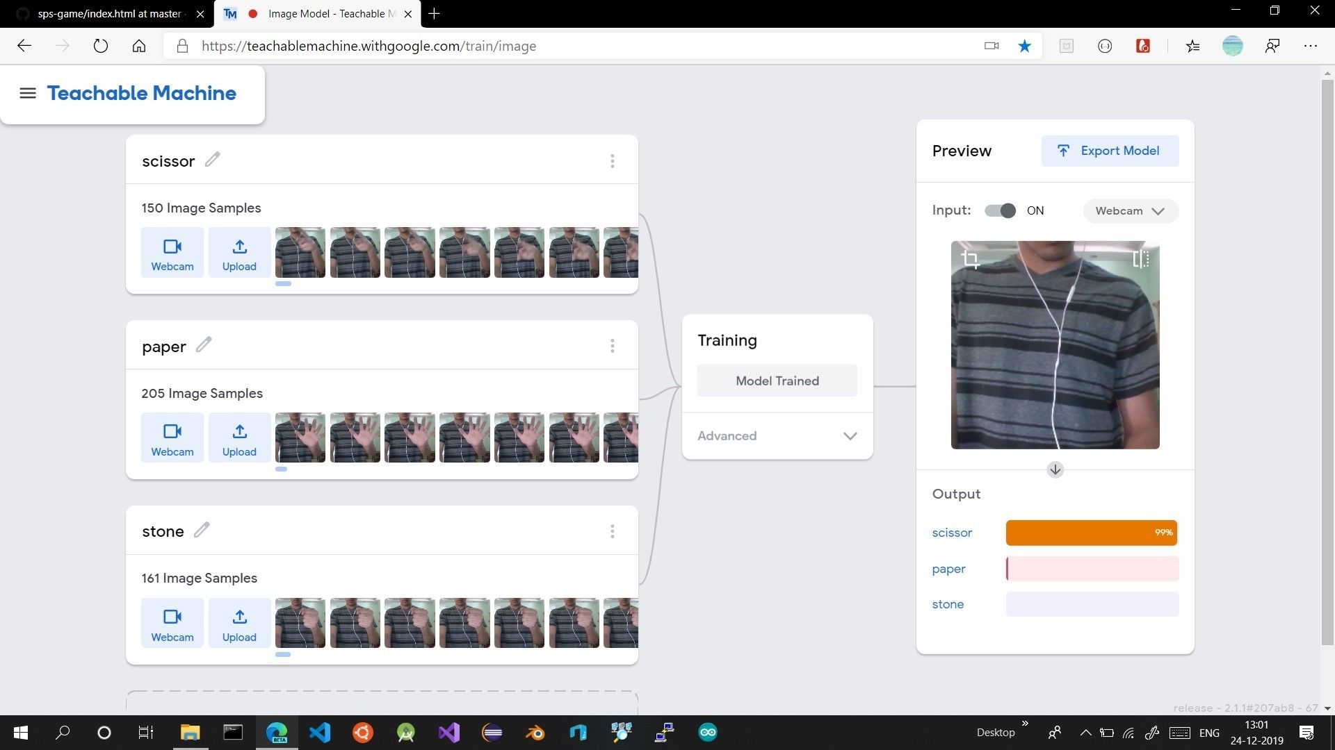 Stone Paper Scissor Game : 6 Steps - Instructables