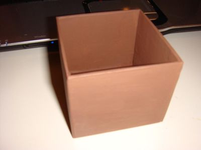 How to Make a Cardboard Box From Recycled Cardboard : 5 Steps ...