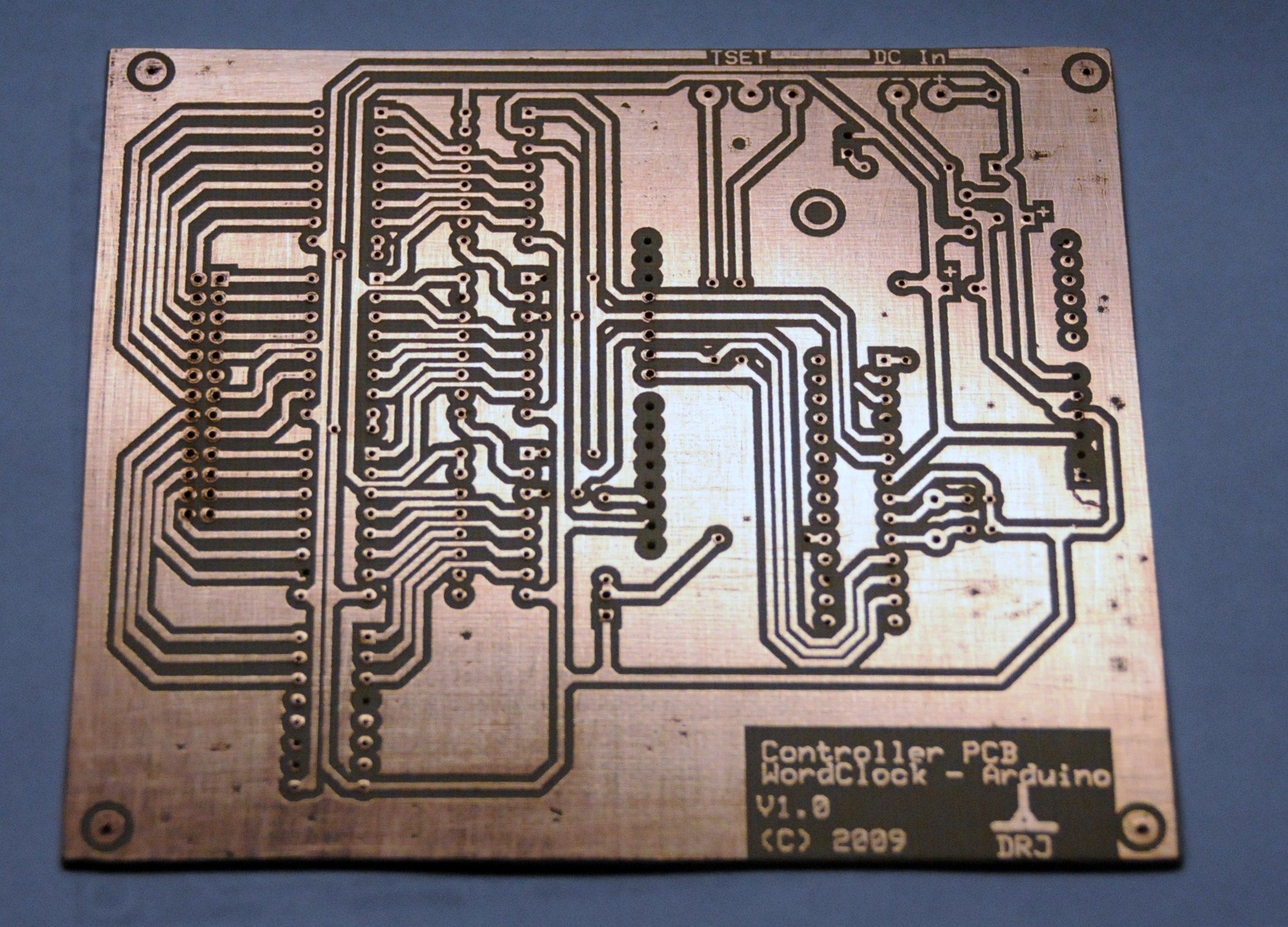 The Word Clock - Arduino Version : 11 Steps (with Pictures) - Instructables
