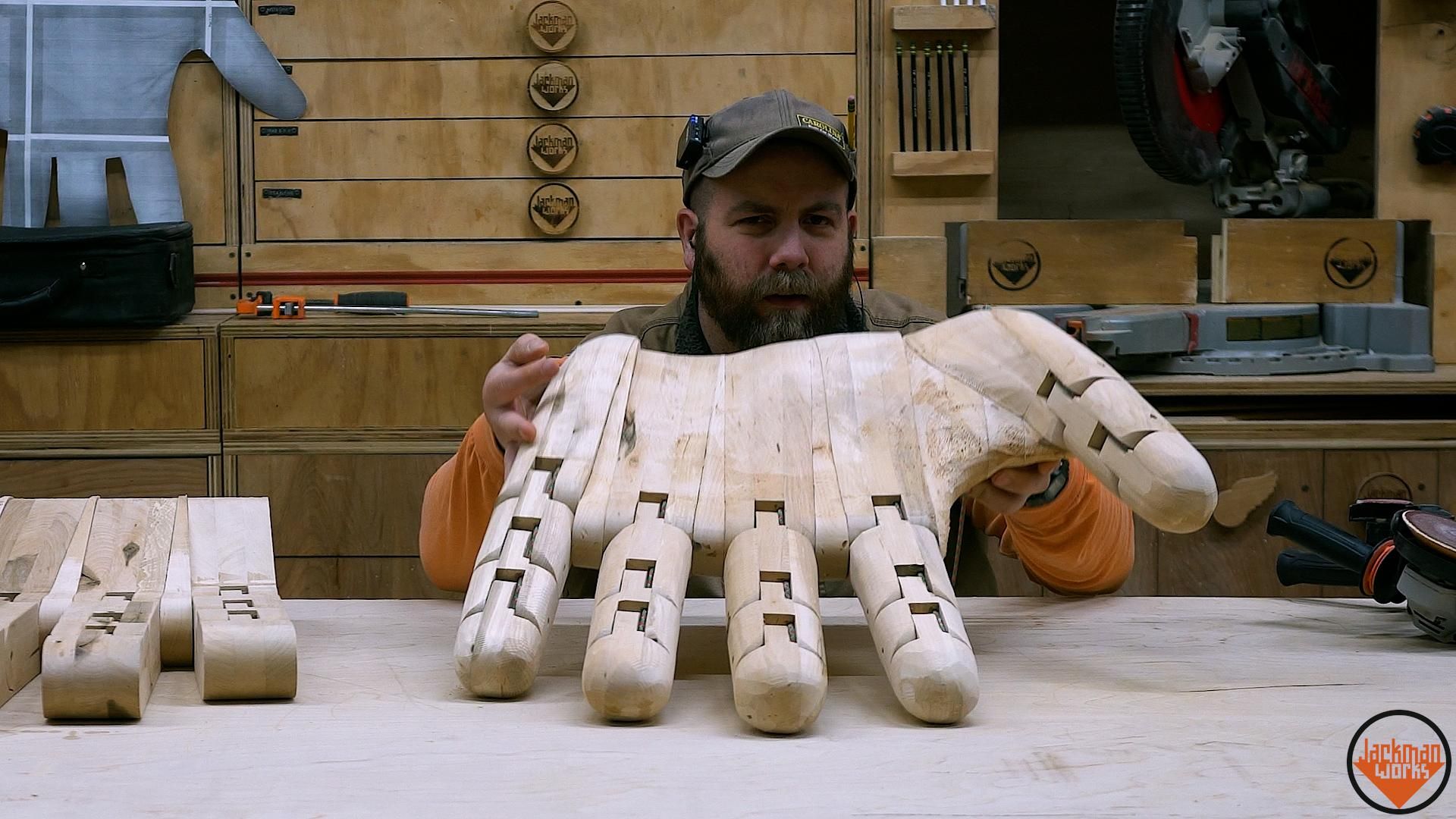 Building Giant Articulated Hands (carved From Wood for Social ...