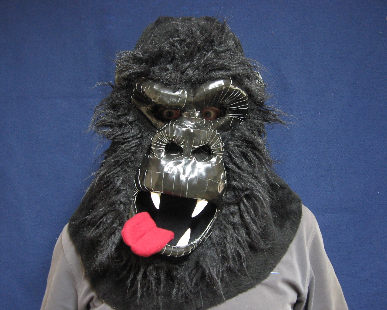 Gorilla Tape Gorilla Mask : 11 Steps (with Pictures) - Instructables