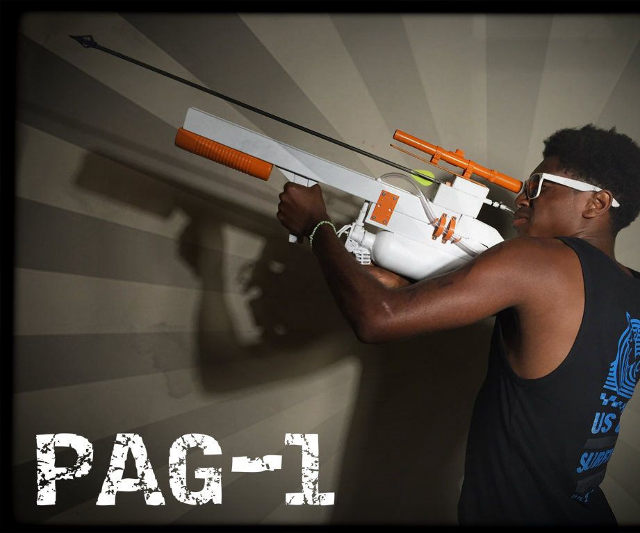 Pneumatic Arrow Gun, PAG-1 : 11 Steps - Instructables