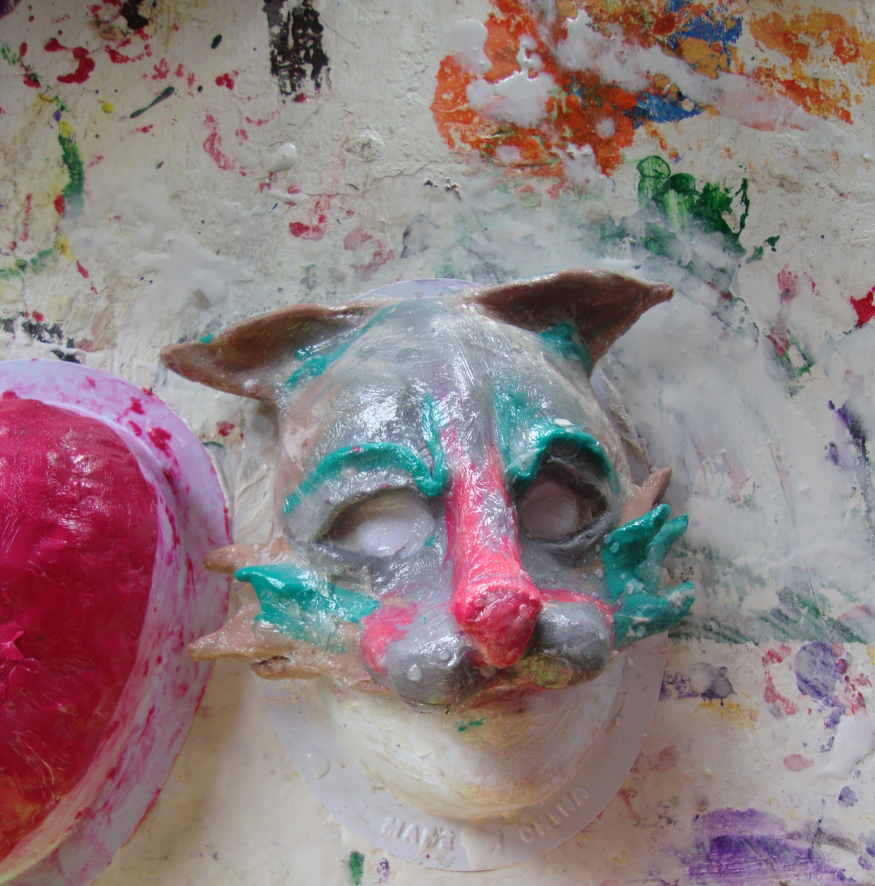 Creating Any Shape Papier Mâché Mask : 11 Steps (with Pictures ...