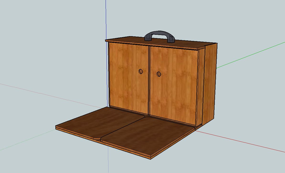 Make a Portable Workstation : 14 Steps (with Pictures) - Instructables