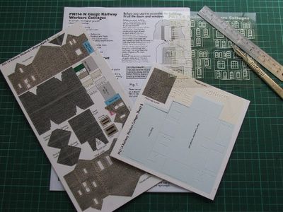 Enhanced Card Kits for Model Railway, Railroad or Diorama : 13 Steps ...
