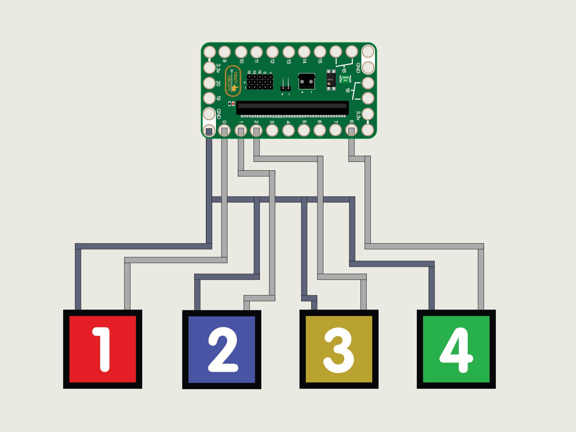 Game Show Buzzer System : 9 Steps (with Pictures) - Instructables