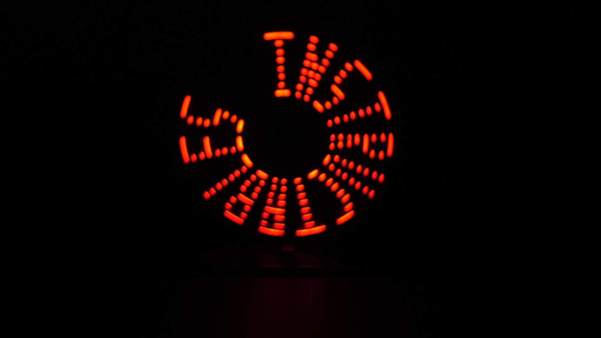 Persistence of Vision (PoV) Display Using Arduino : 11 Steps (with ...