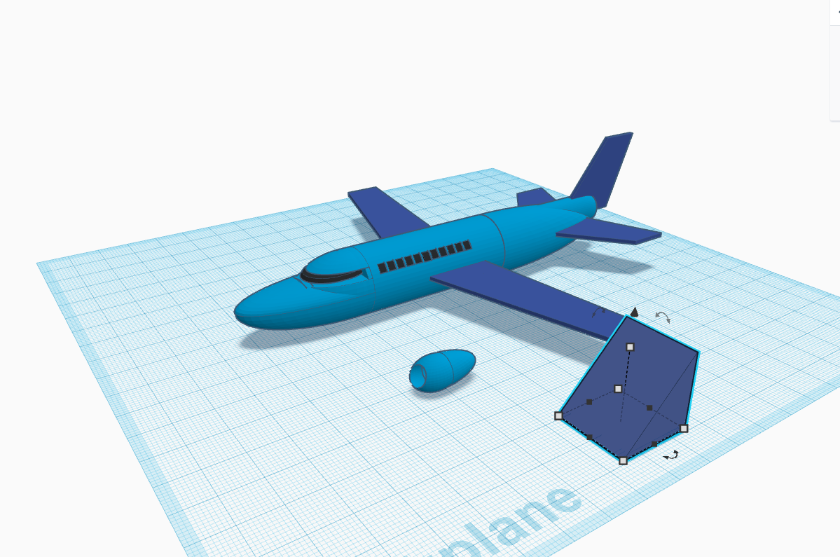 RC Airplane Airbus A320 in Tinkercad : 10 Steps - Instructables
