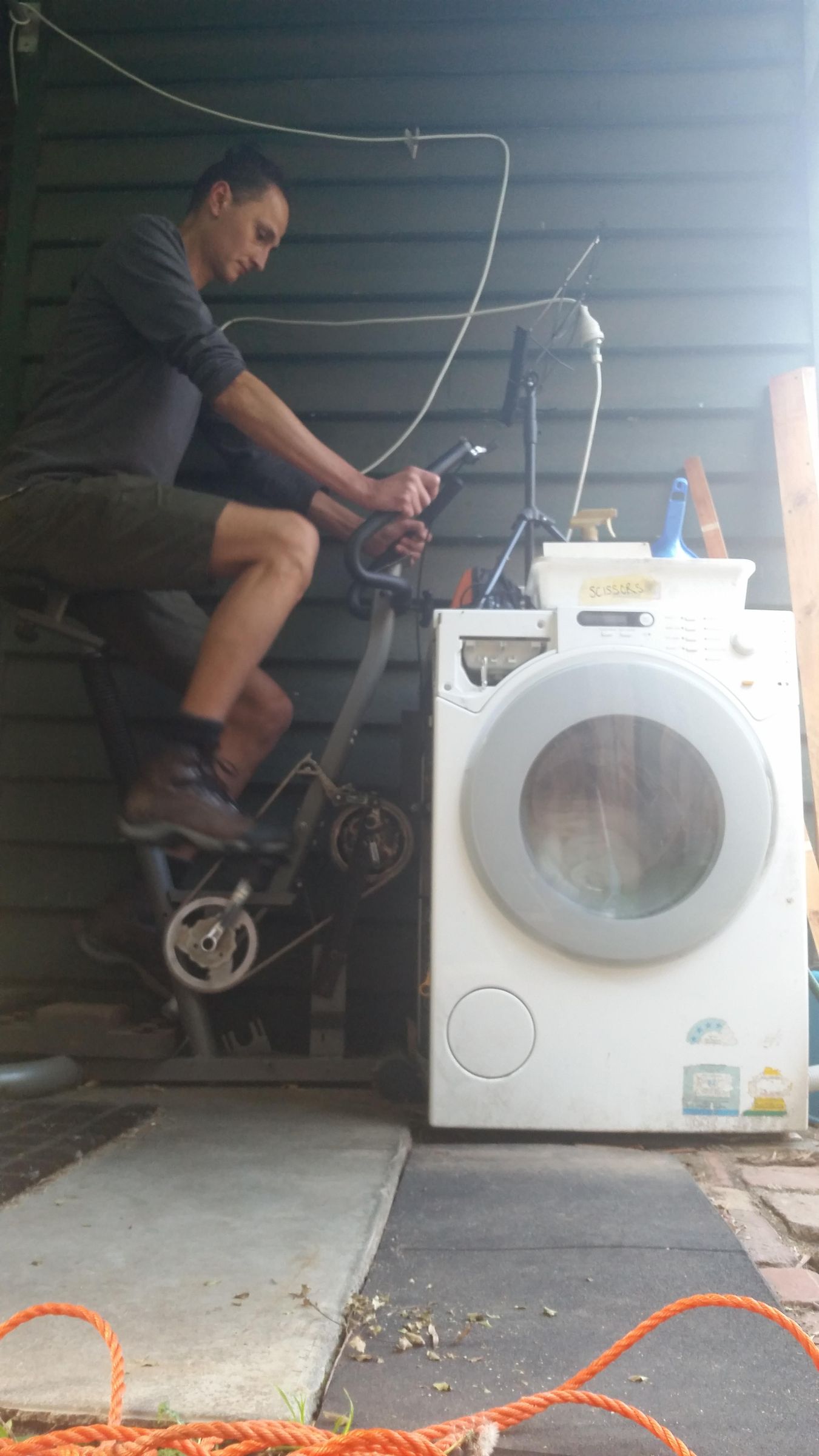 Pedal Powered Washing Machine : 4 Steps - Instructables