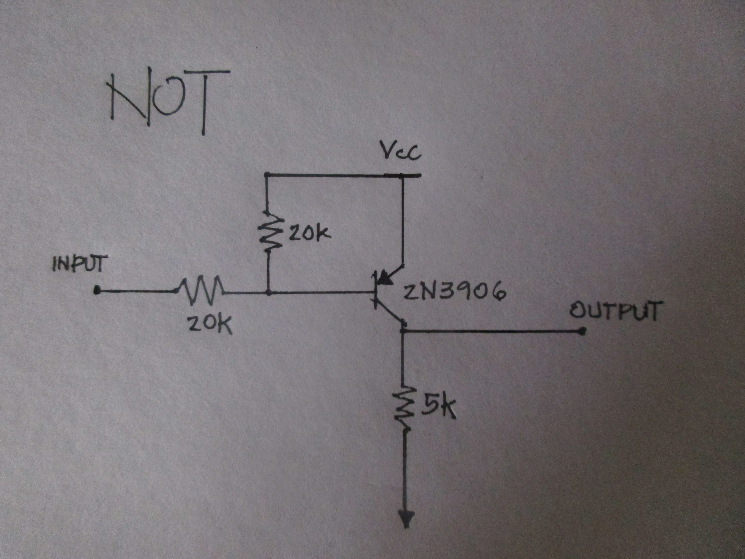 Implement Your Own Transistor Logic Gates : 4 Steps (with Pictures ...